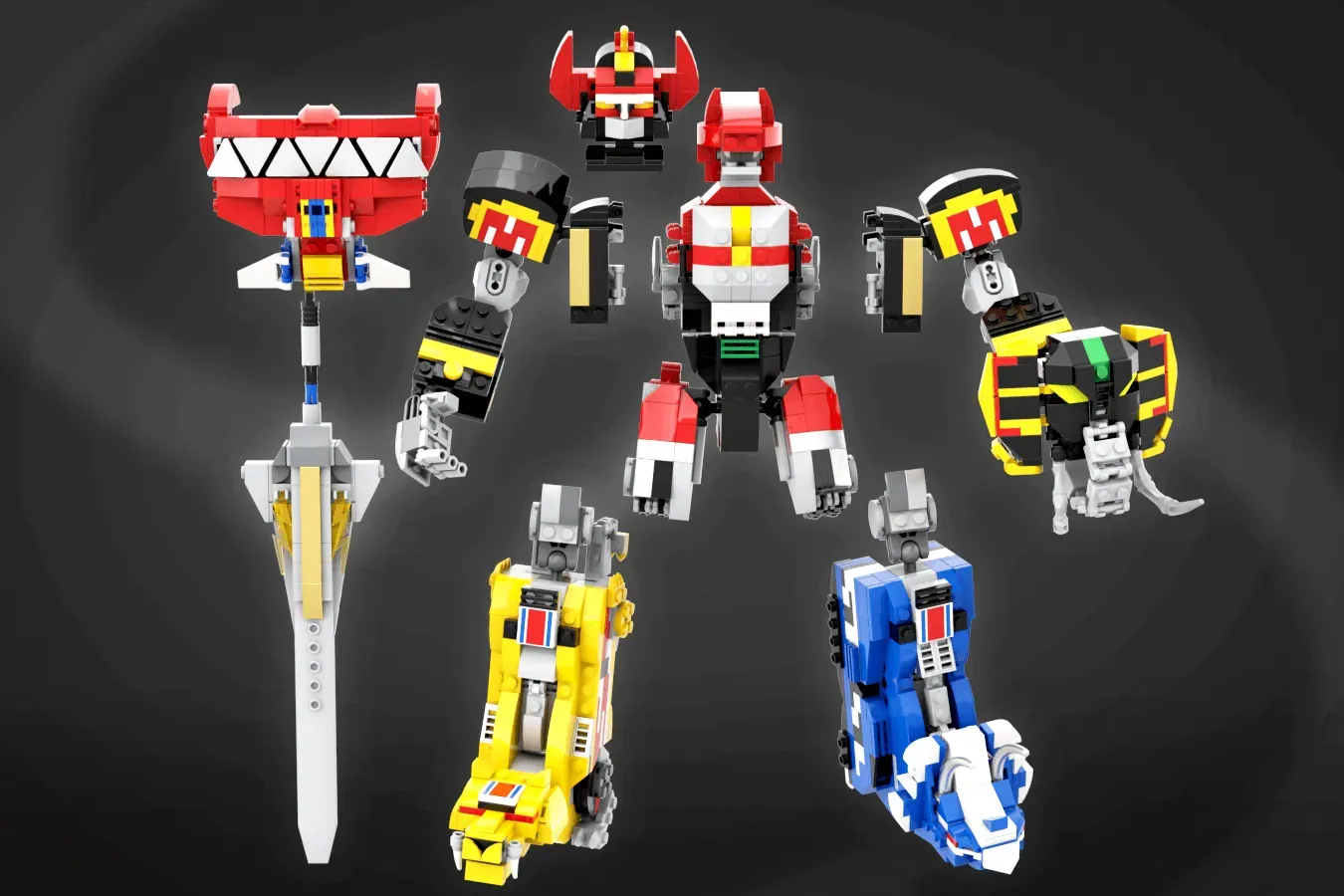 Go Go Power Rangers! Lego Megazord | LEGO® Ideas