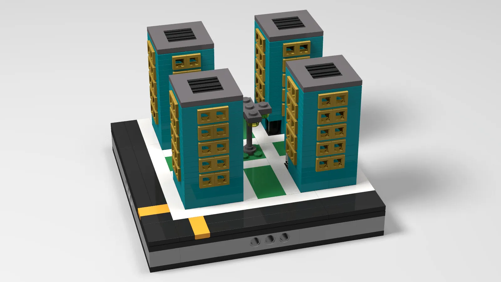 Mini City Of Modules | LEGO® Ideas