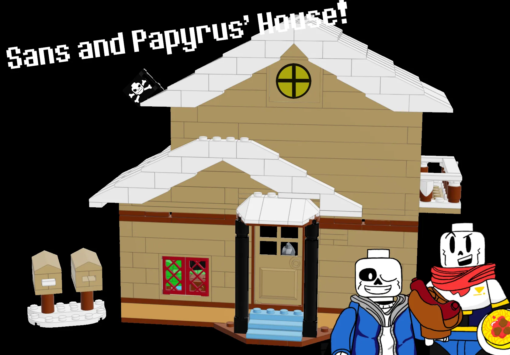 Undertale: Sans and Papyrus' House | LEGO® Ideas