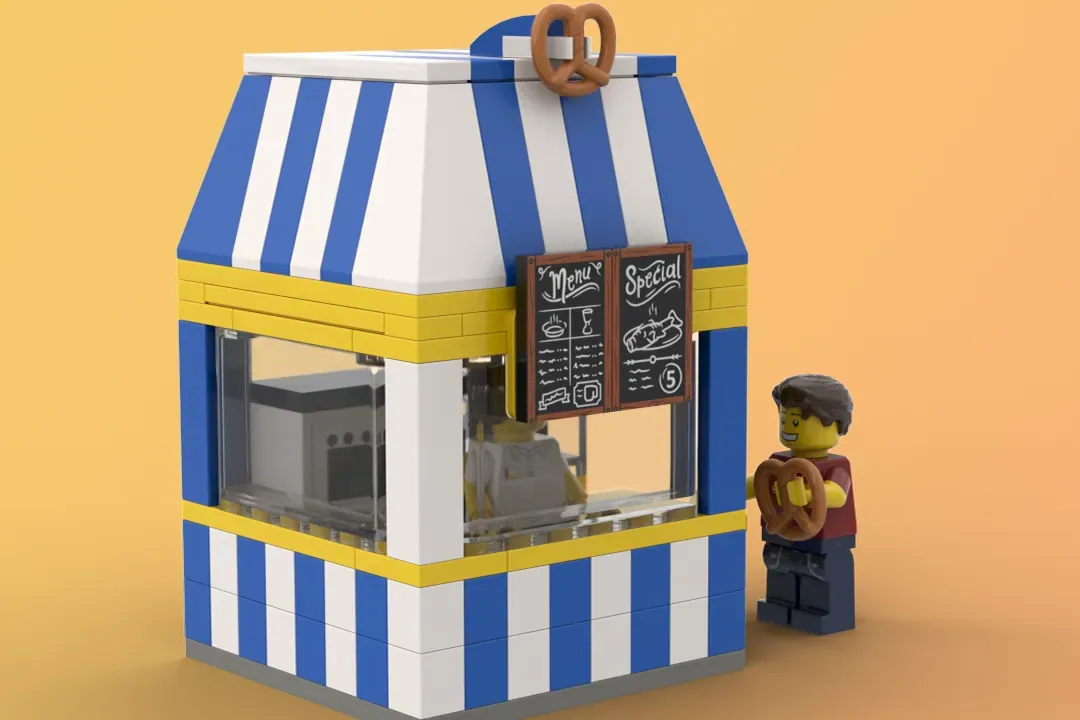 Pretzel Stand | LEGO® Ideas