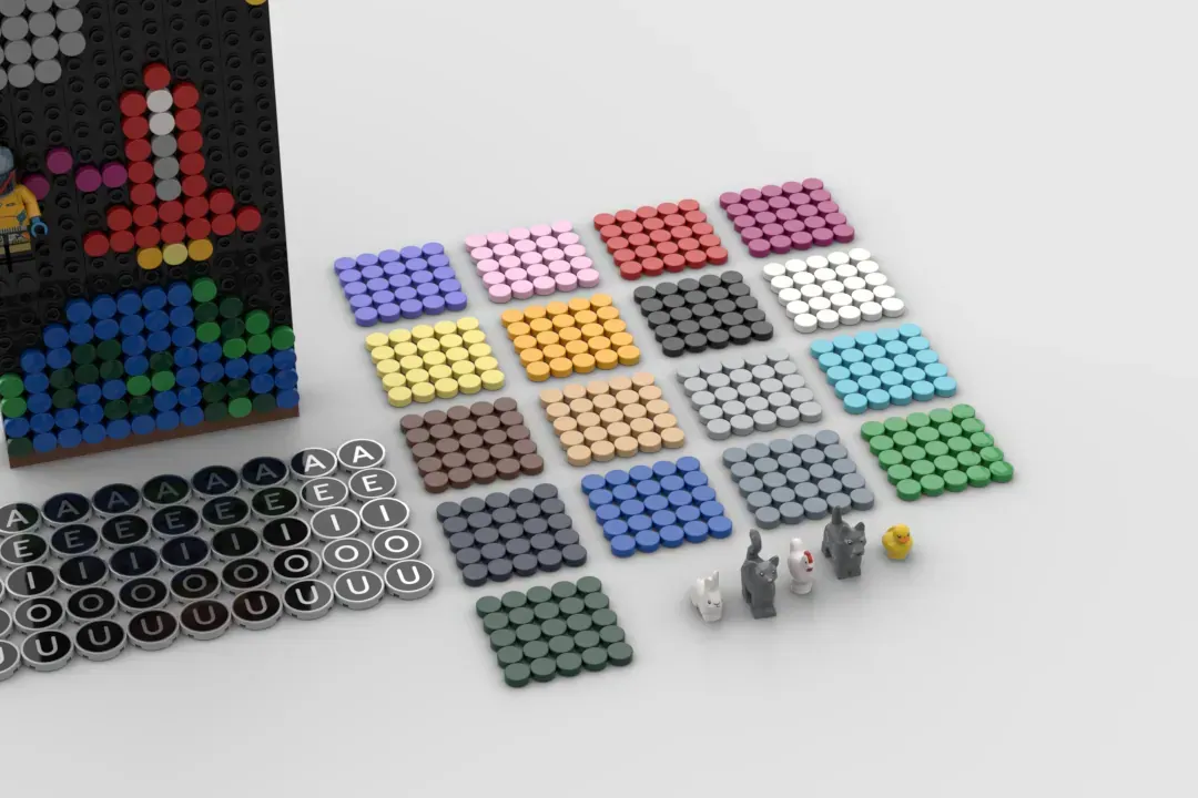 Double-Sided Customizable Hanging Doorknob Sign | LEGO® Ideas