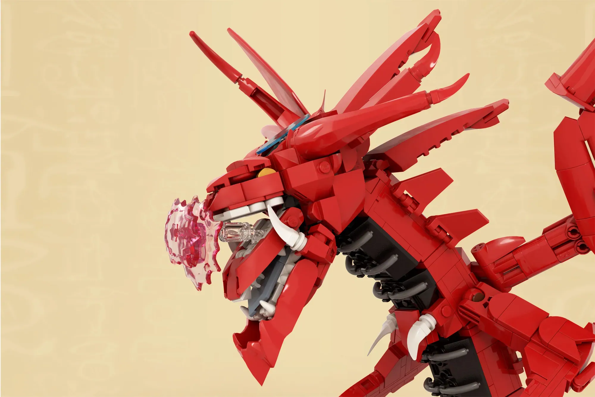 Battle City Semifinals: Yugi’s Slifer the Sky Dragon | LEGO® Ideas