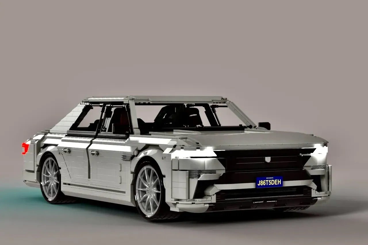 Sedan Car With Working Engine and Suspension | LEGO® Ideas