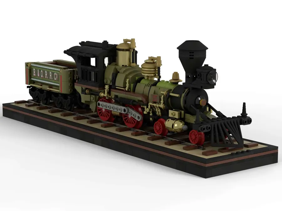 LEGO IDEAS - Tribute to "William Mason" Locomotive