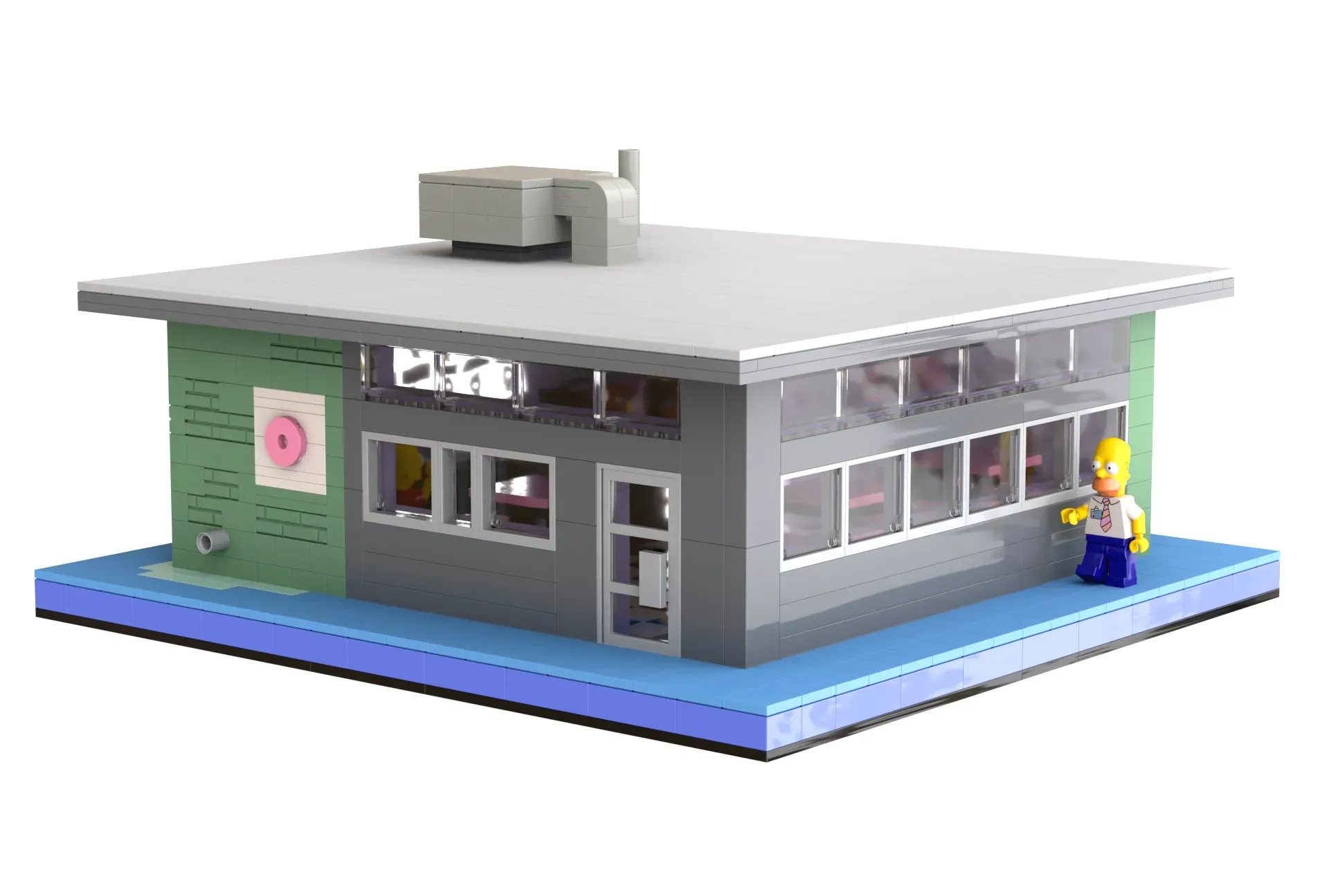 The Simpsons: Lard Lad Donuts | LEGO® Ideas