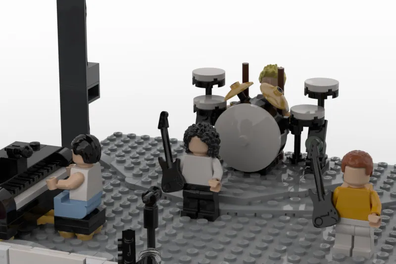Queen at Live Aid | LEGO® Ideas