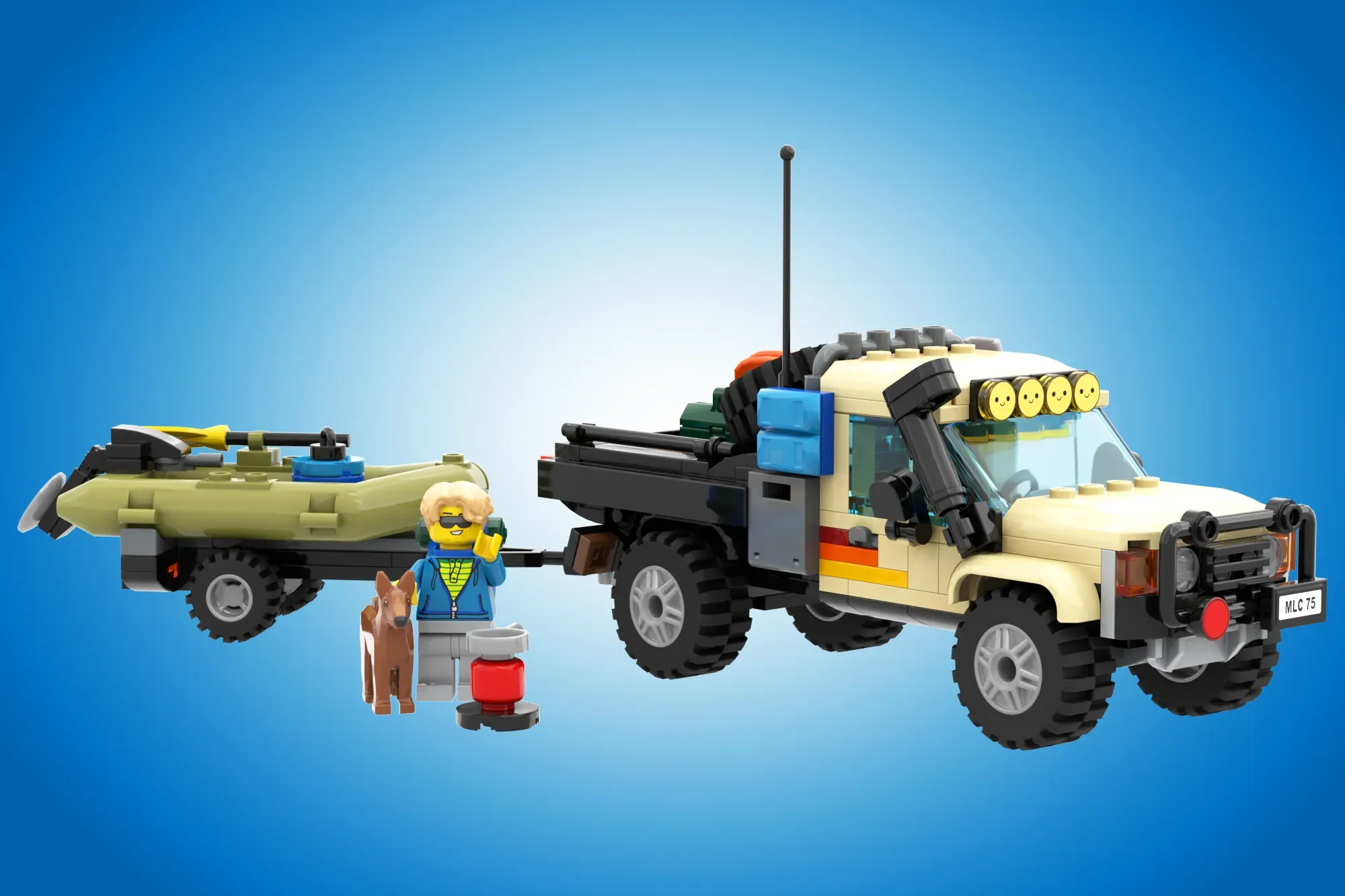 Overland Camping With Bubba | LEGO® Ideas