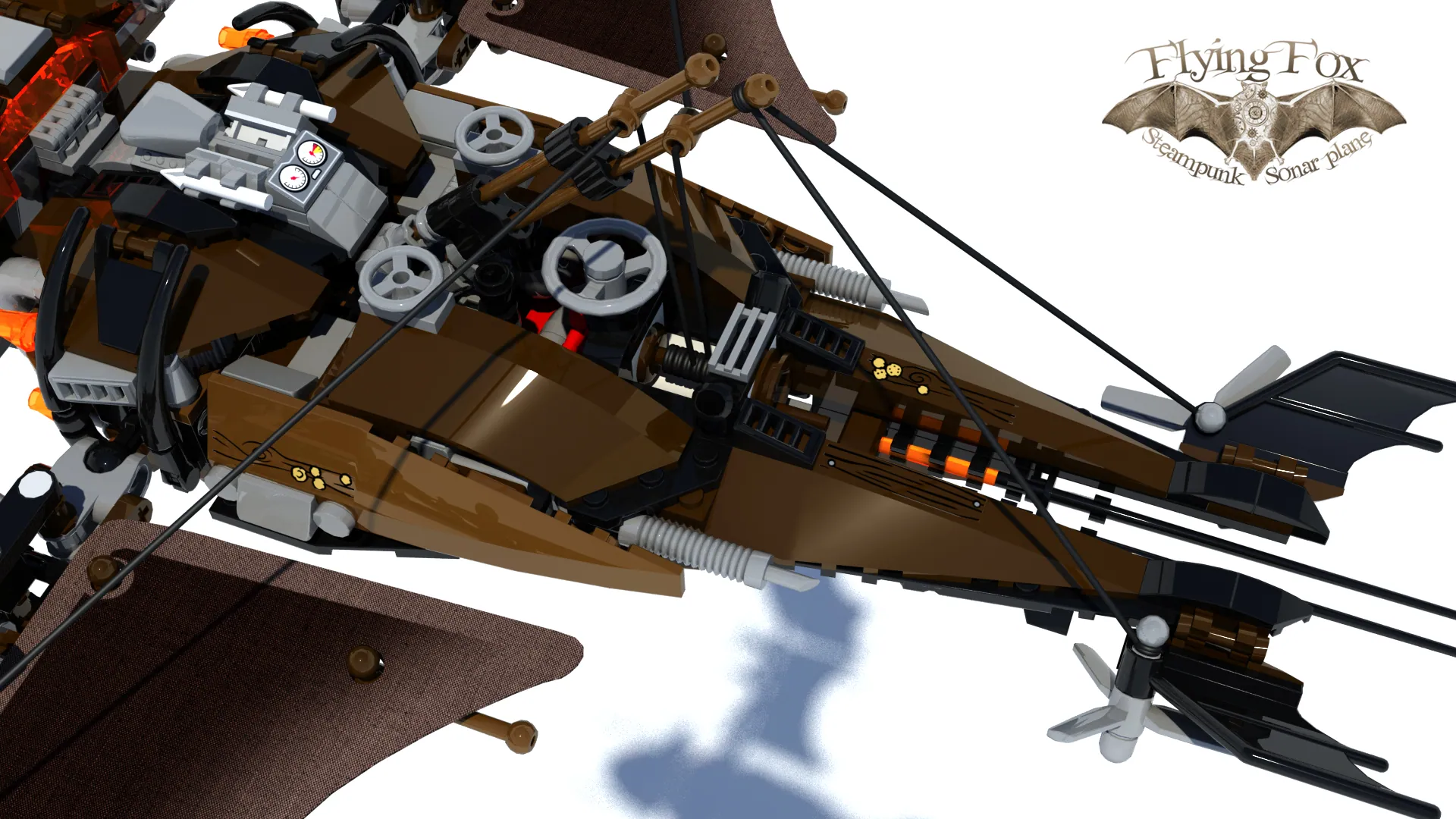Flying Fox Steampunk Bat | LEGO® Ideas