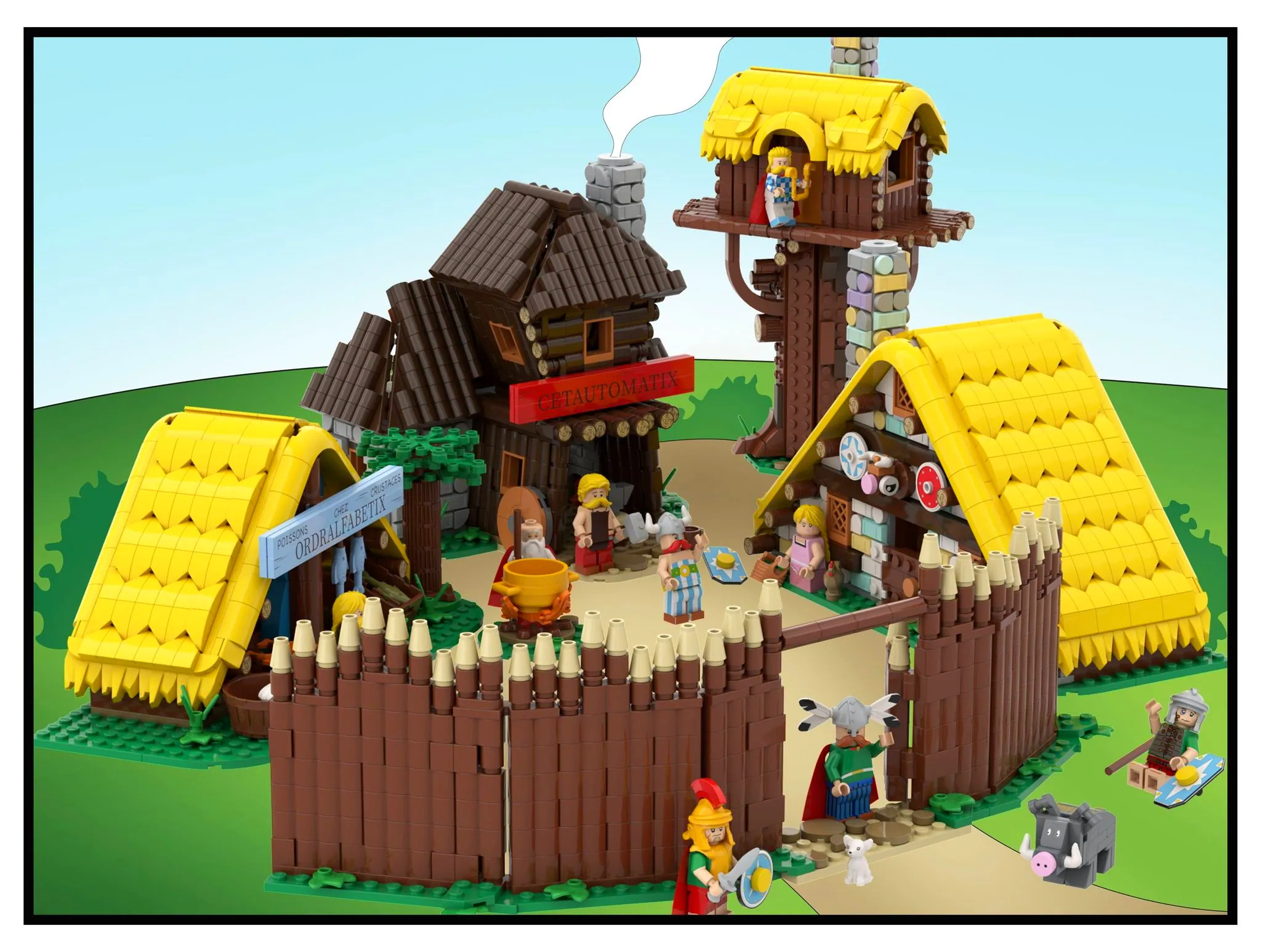 The Asterix's Village | LEGO® Ideas