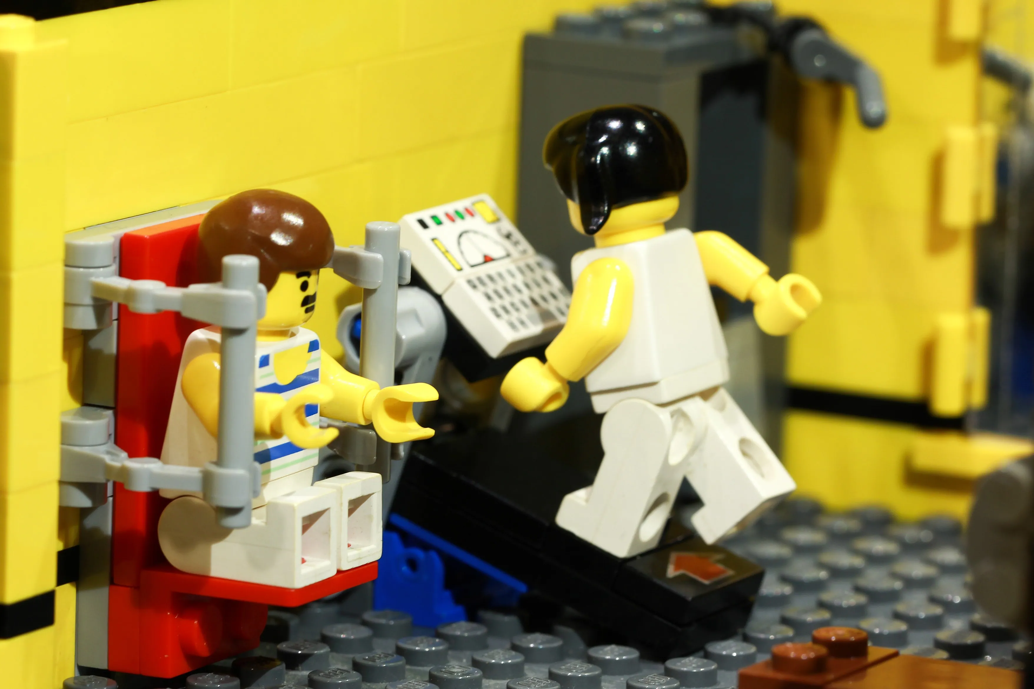 Fitness and Internet Cafe in a House With Elevator | LEGO® Ideas