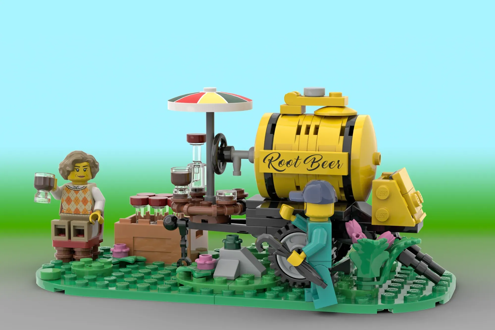 Oldschool Root Beer Stand | LEGO® Ideas