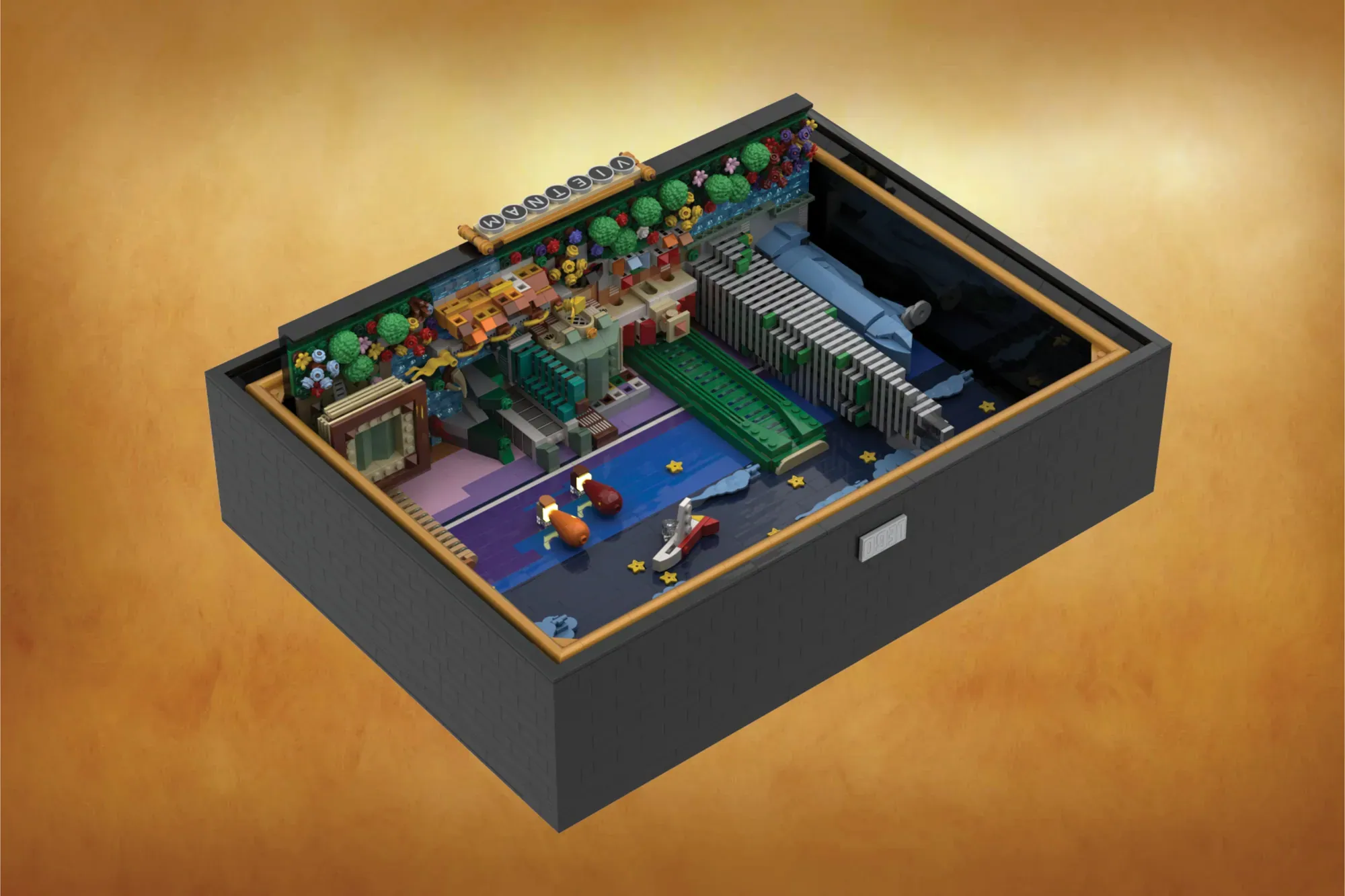Vietnam Skyline Wall Art | LEGO® Ideas
