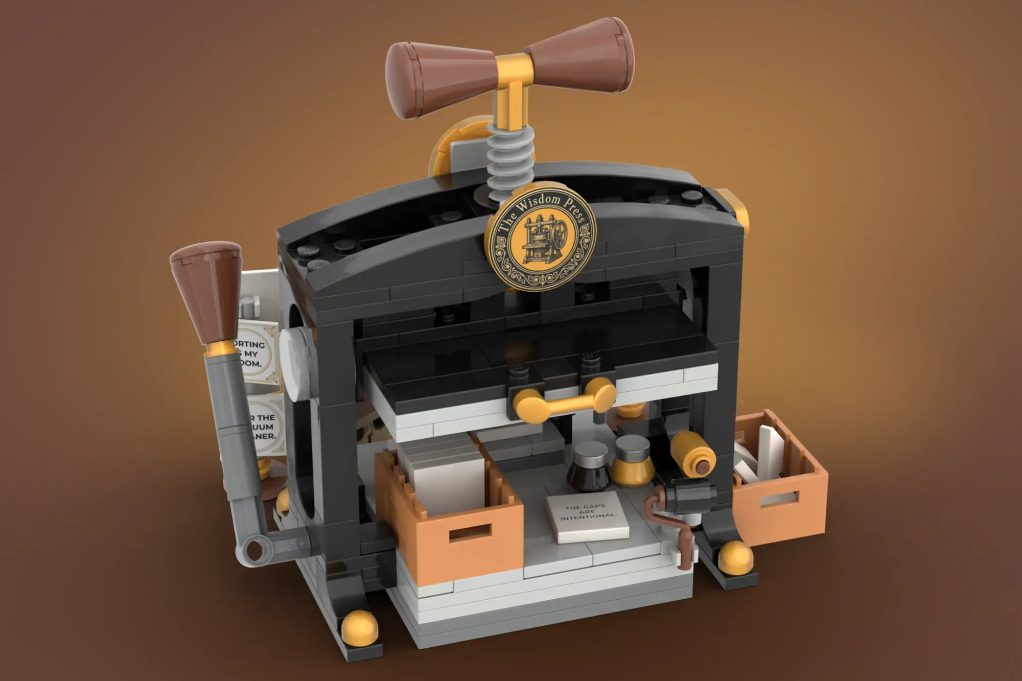 The Wisdom Press: Where Builder Wisdom Is Printed! | LEGO® Ideas