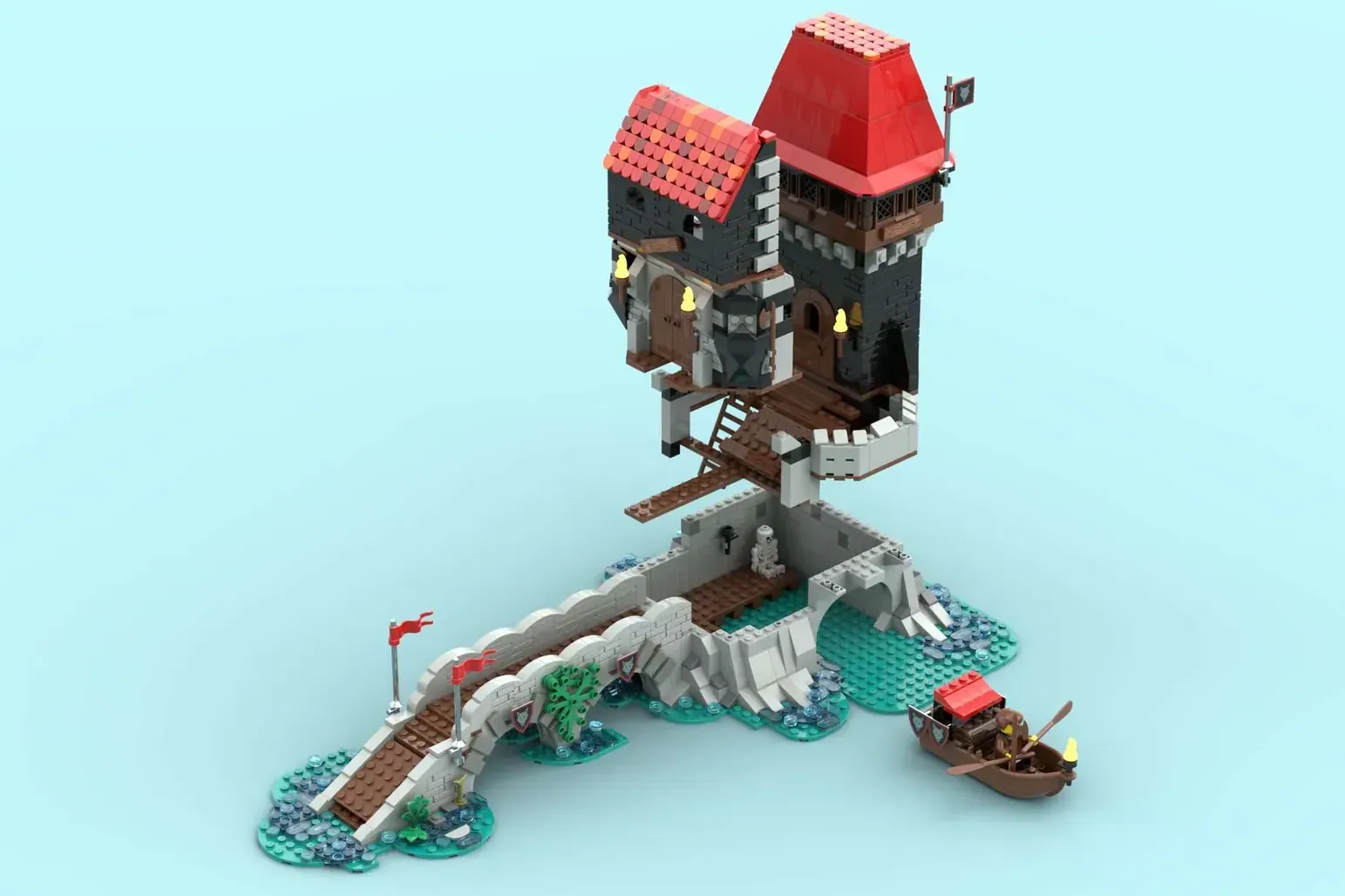 Wolfpack Tower | LEGO® Ideas