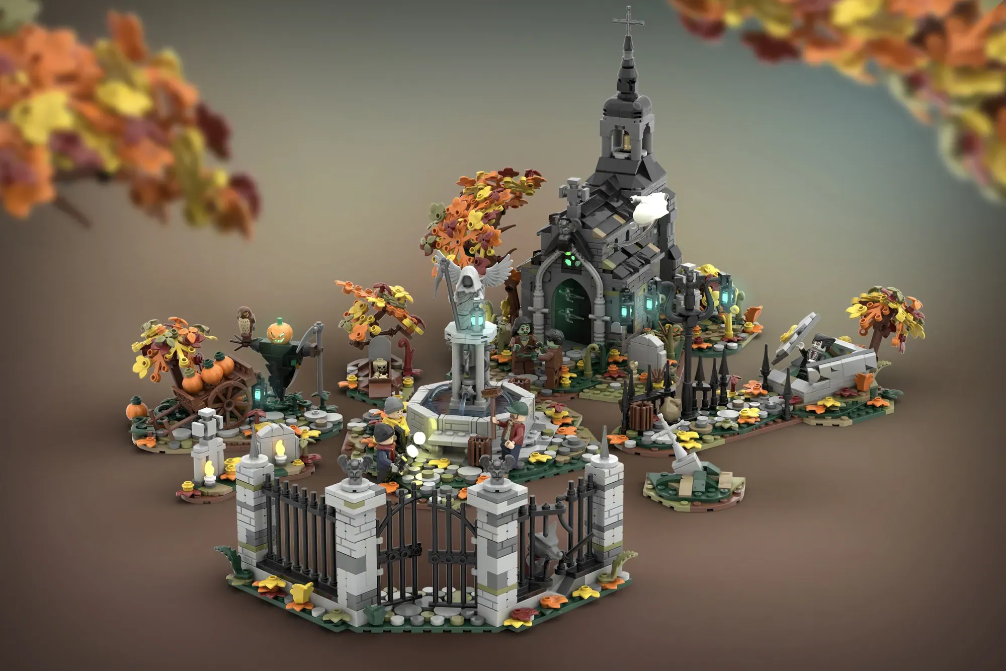 Moonbrick Cemetery | LEGO® Ideas