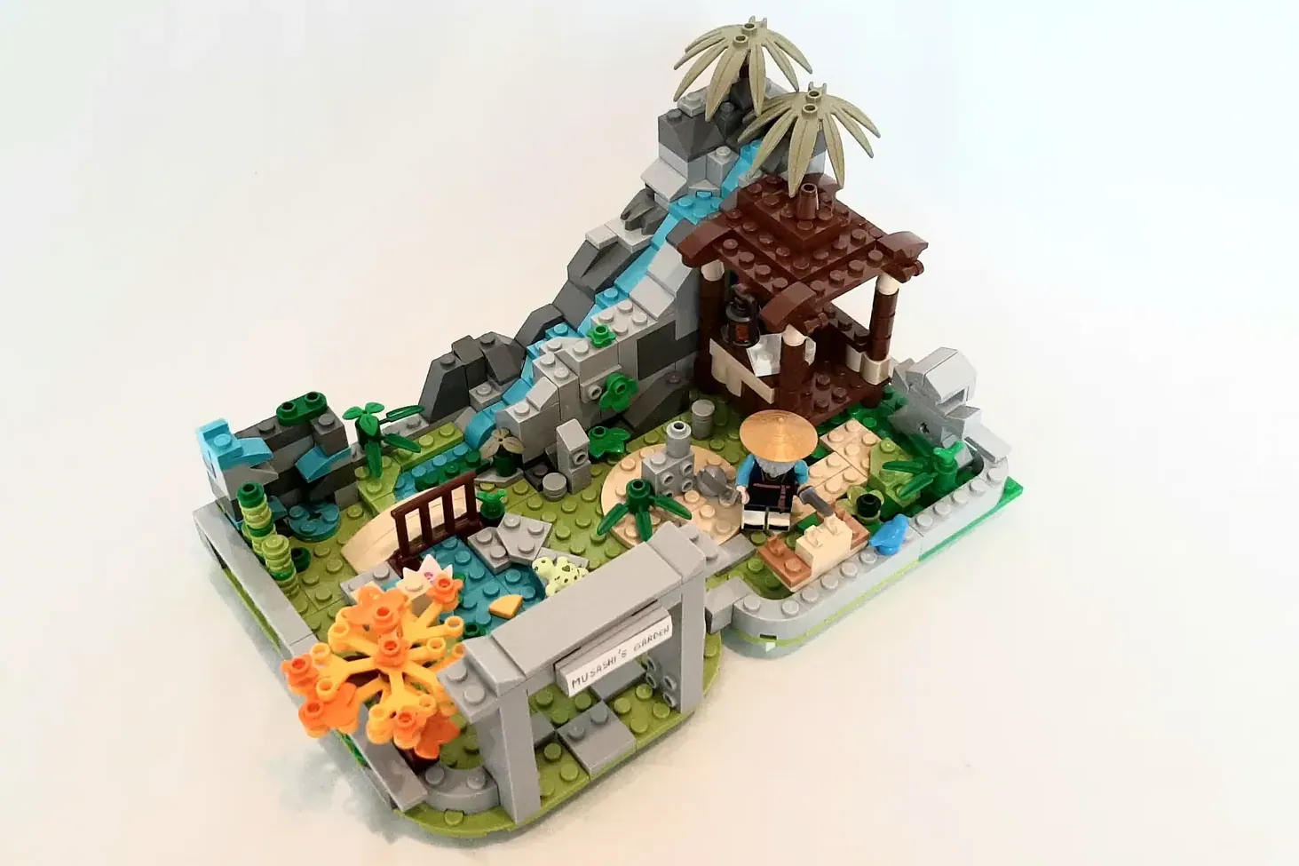Samurai Musashi's Japanese Retreat Garden | LEGO® Ideas