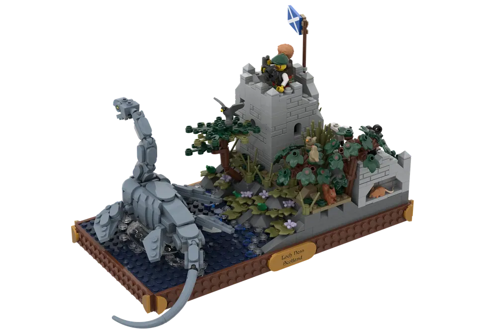 Nessie – A Loch Ness Diorama | LEGO® Ideas
