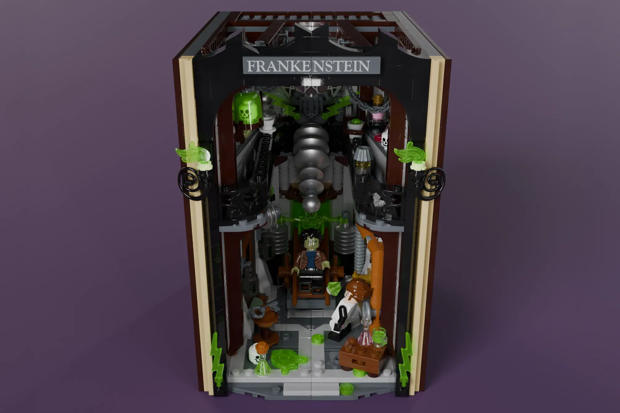 Frankenstein: Book Nook | LEGO® Ideas