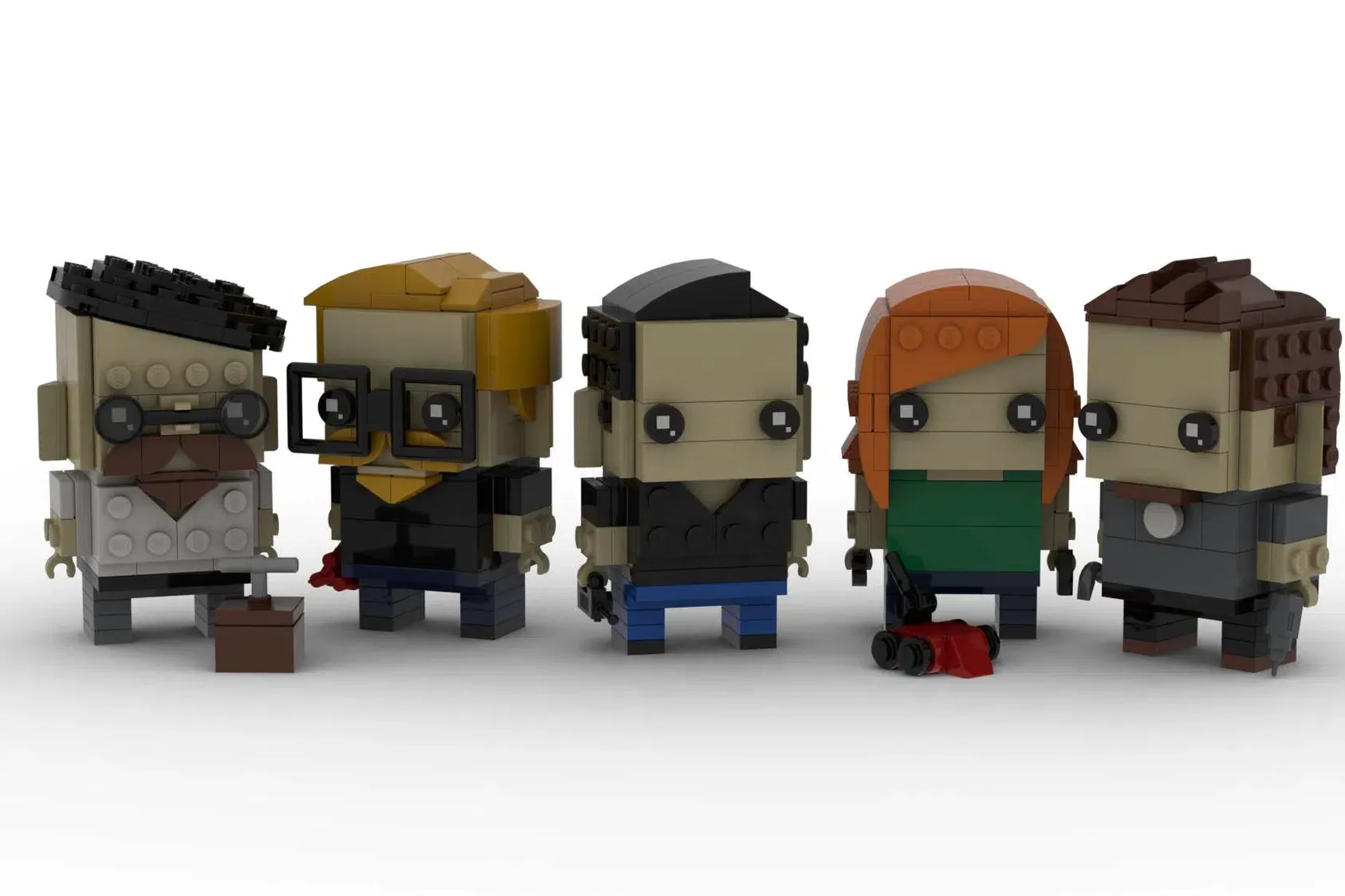 Mythbusters Brickheadz Set | LEGO® Ideas