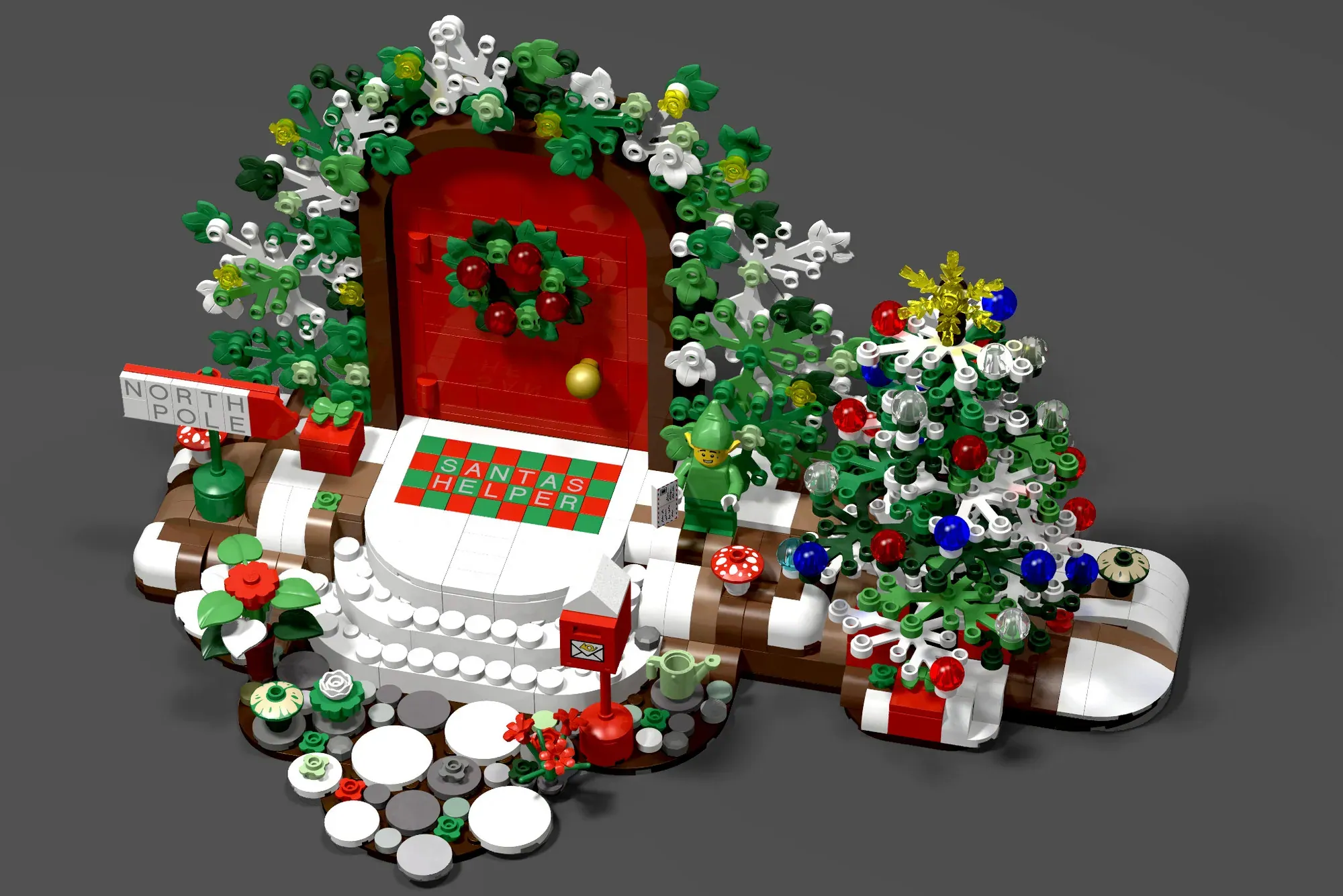 Santa's Little Helper Magical Door | LEGO® Ideas