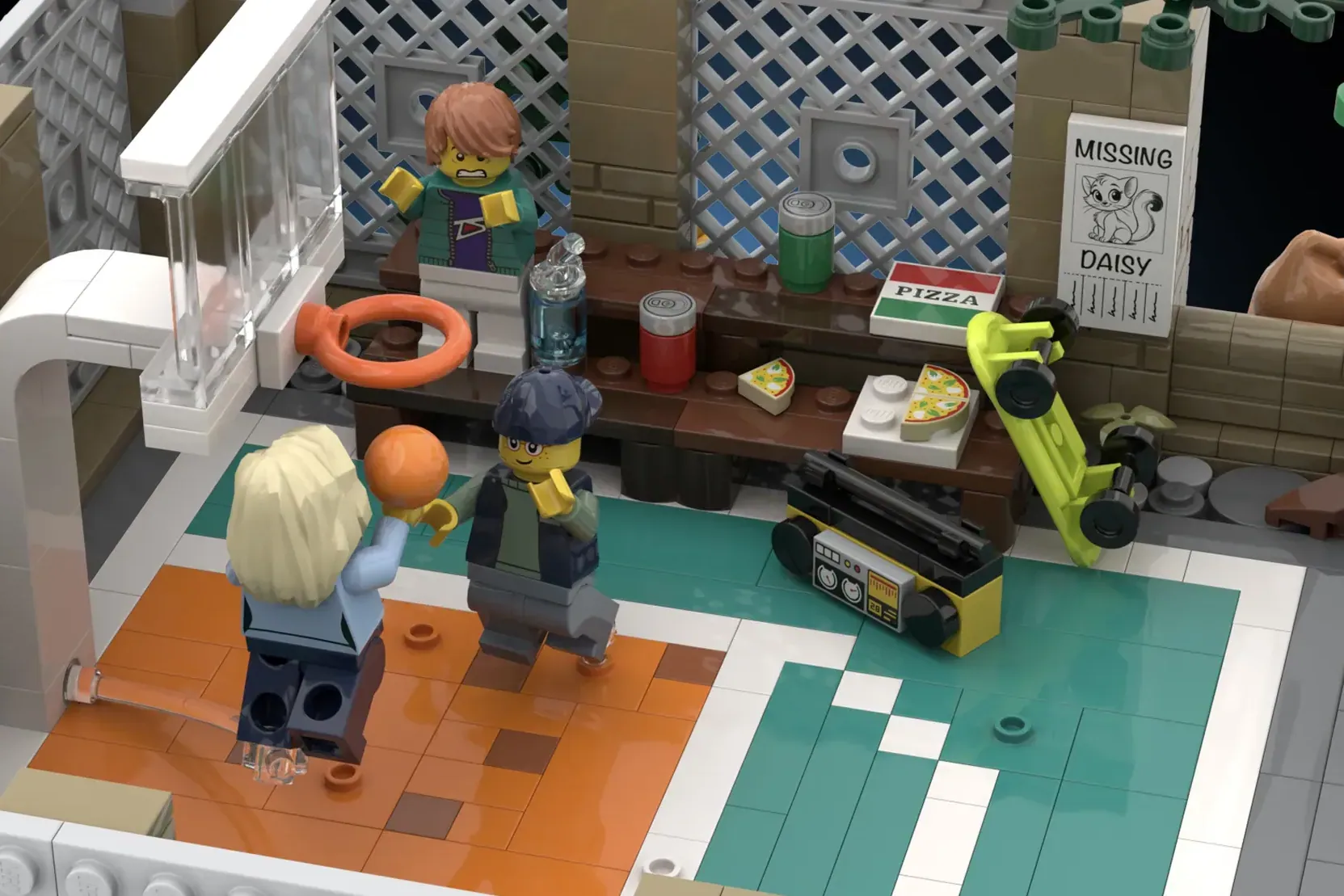 Brickyard Basketball Court | LEGO® Ideas