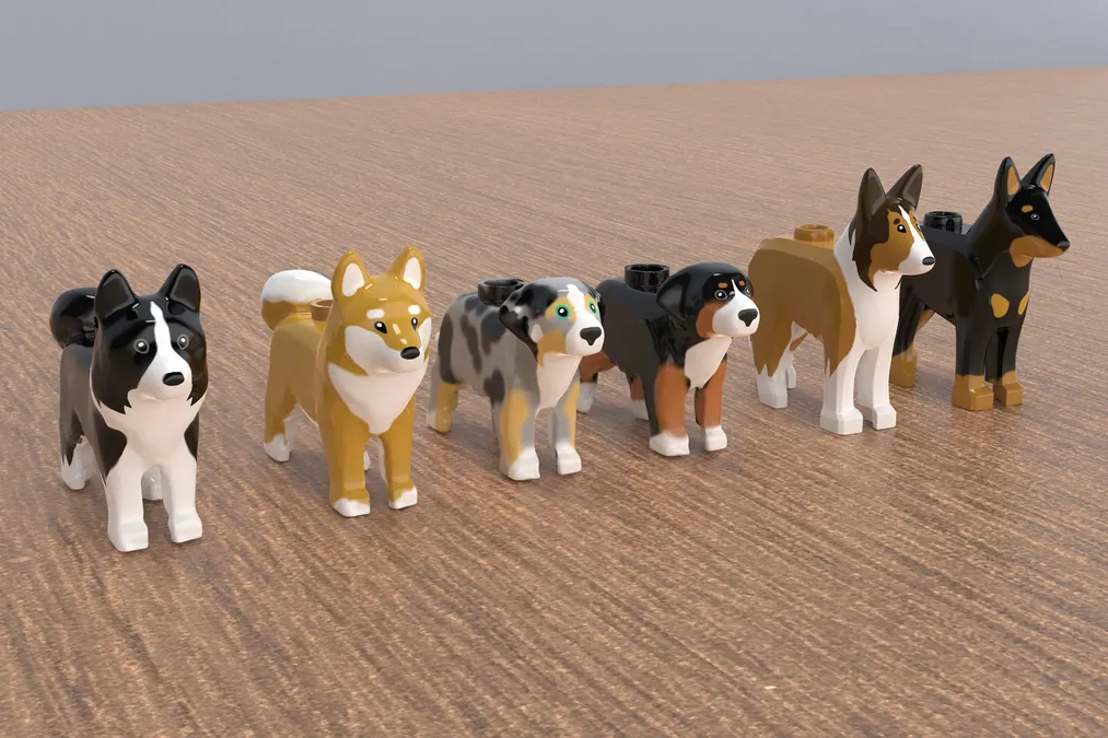 LEGO IDEAS - Dogs' Fun Park - Playable Dog Run