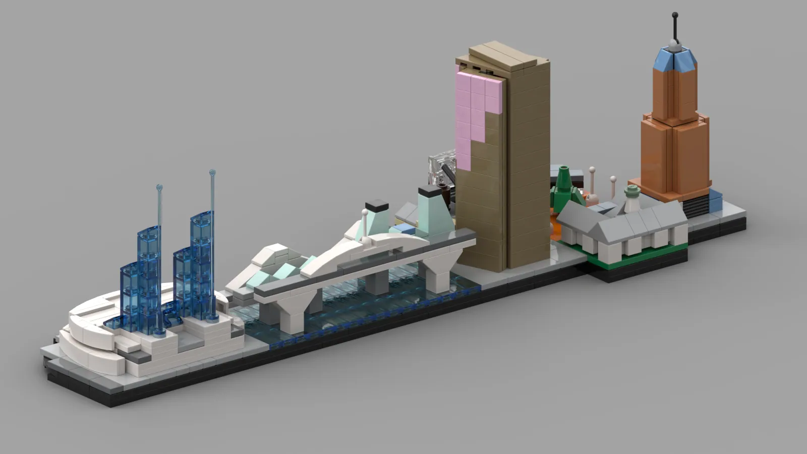 Portland Skyline | LEGO® Ideas
