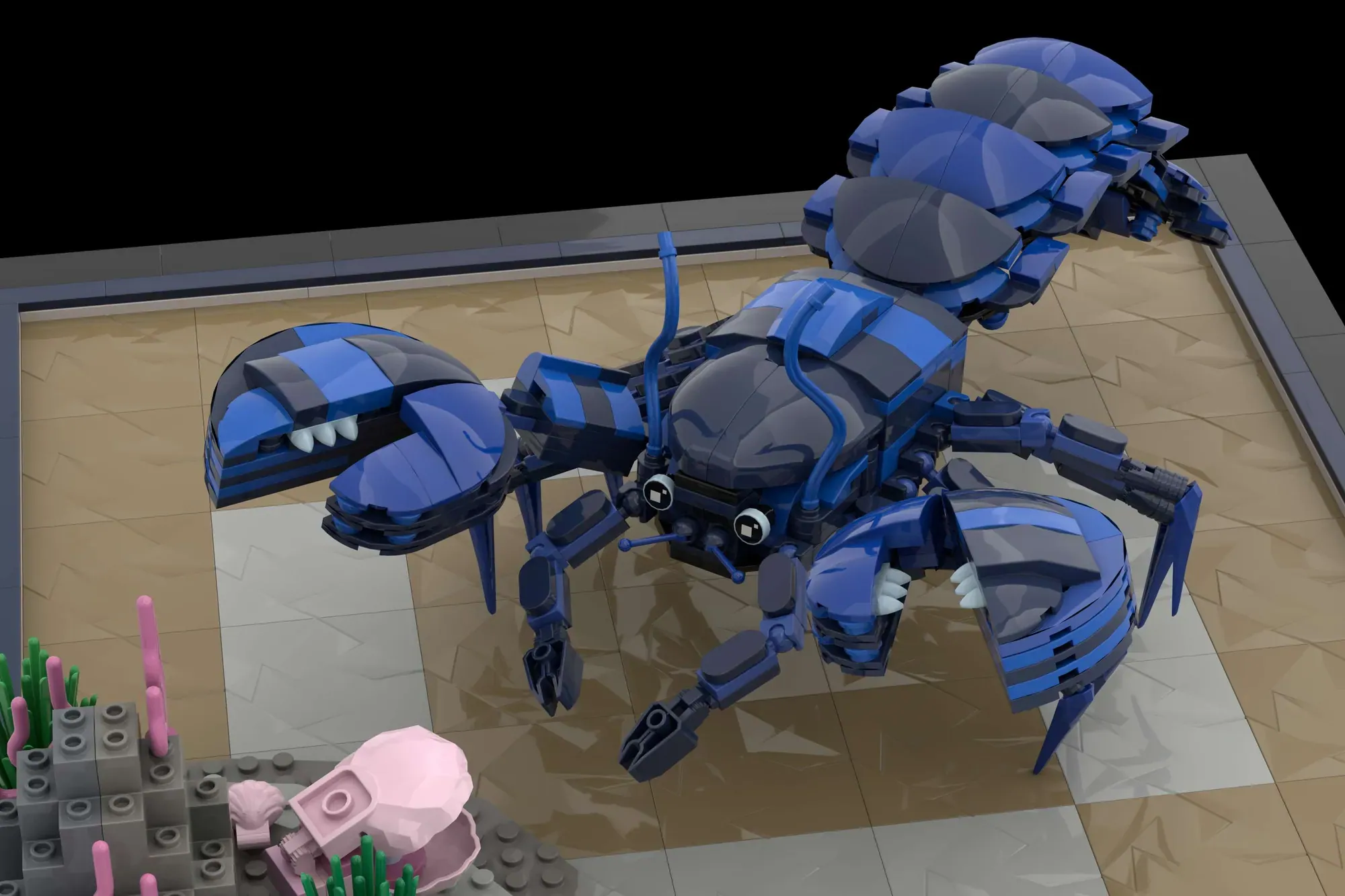 Cutie, the Blue Lobster | LEGO® Ideas