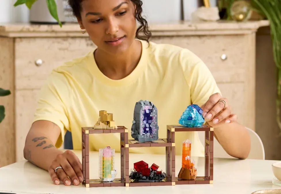 An exclusive interview with the Fan Designer of the dazzling LEGO® Ideas Mineral Collection ...