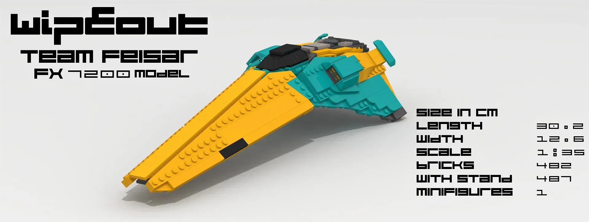 Wipeout 3: Goteki 45 vs. Team Feisar | LEGO® Ideas