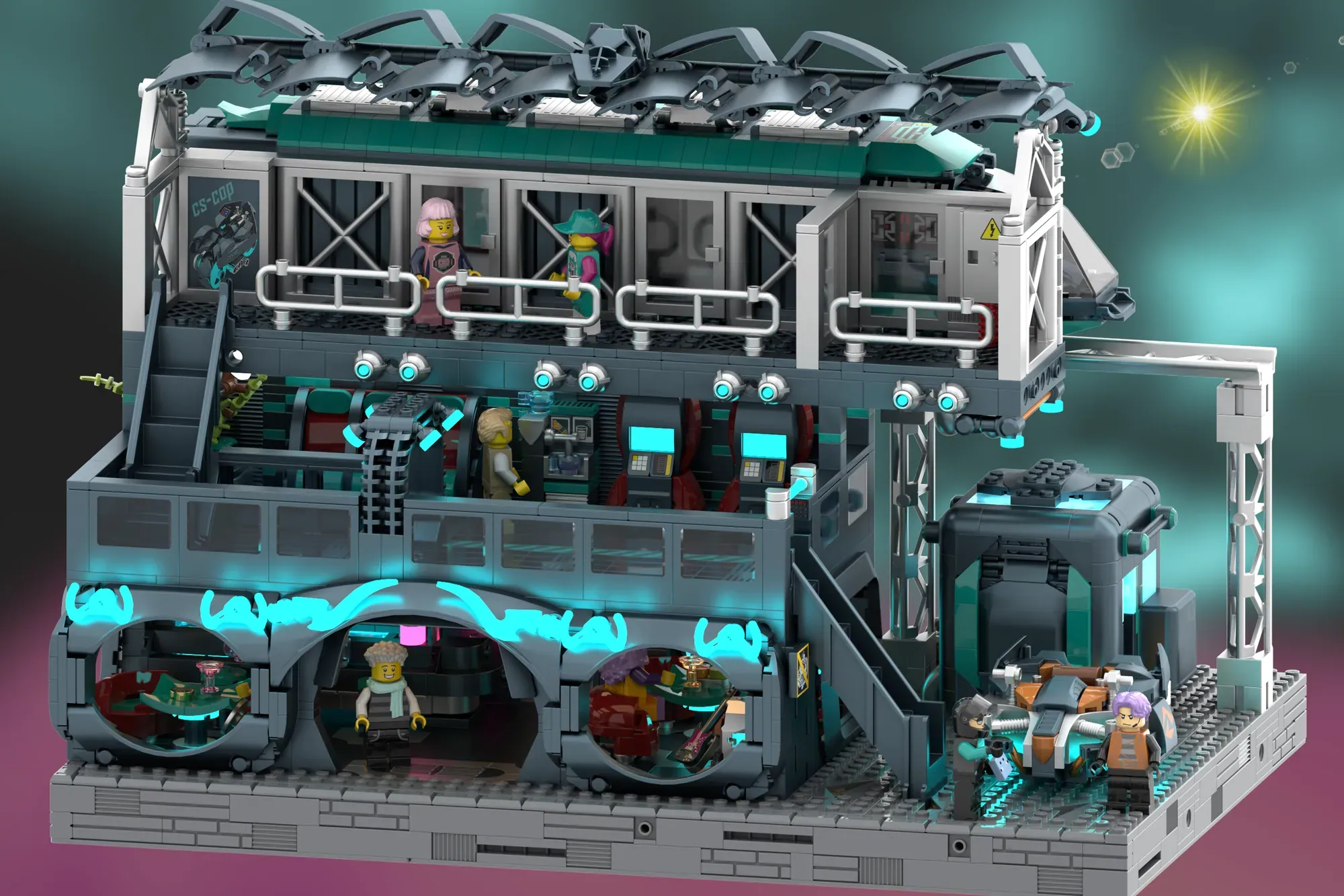Futuristic Station | LEGO® Ideas