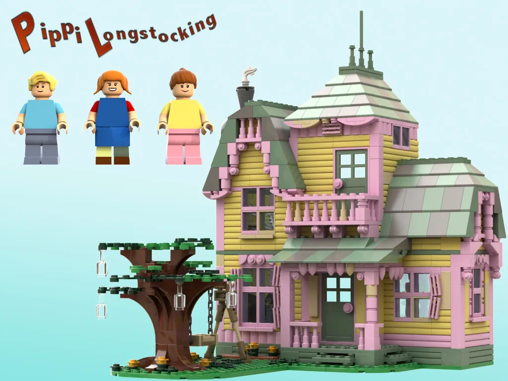 Pippi Longstocking & Villa Villekulla | LEGO® Ideas