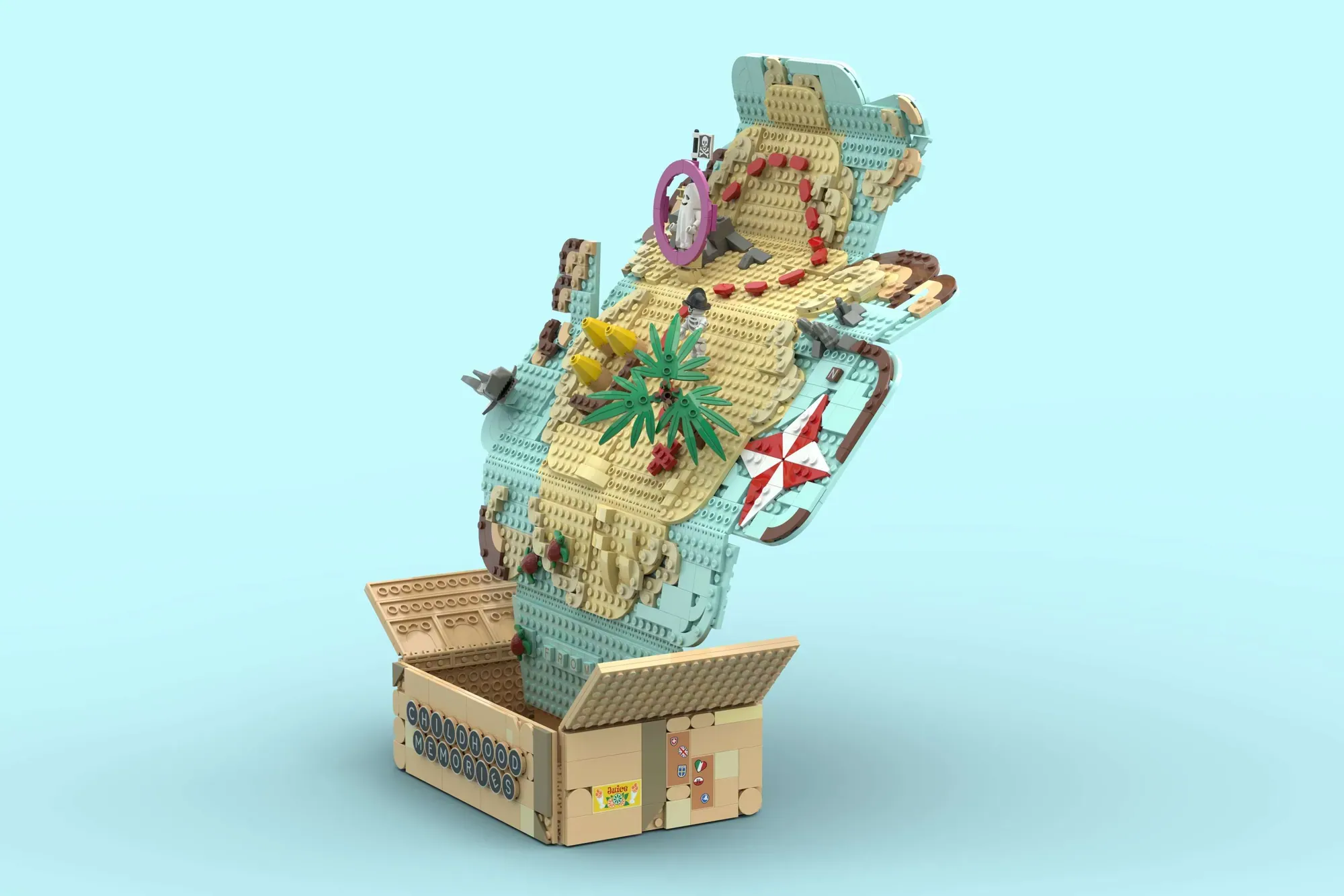 Dad's Treasure Map | LEGO® Ideas