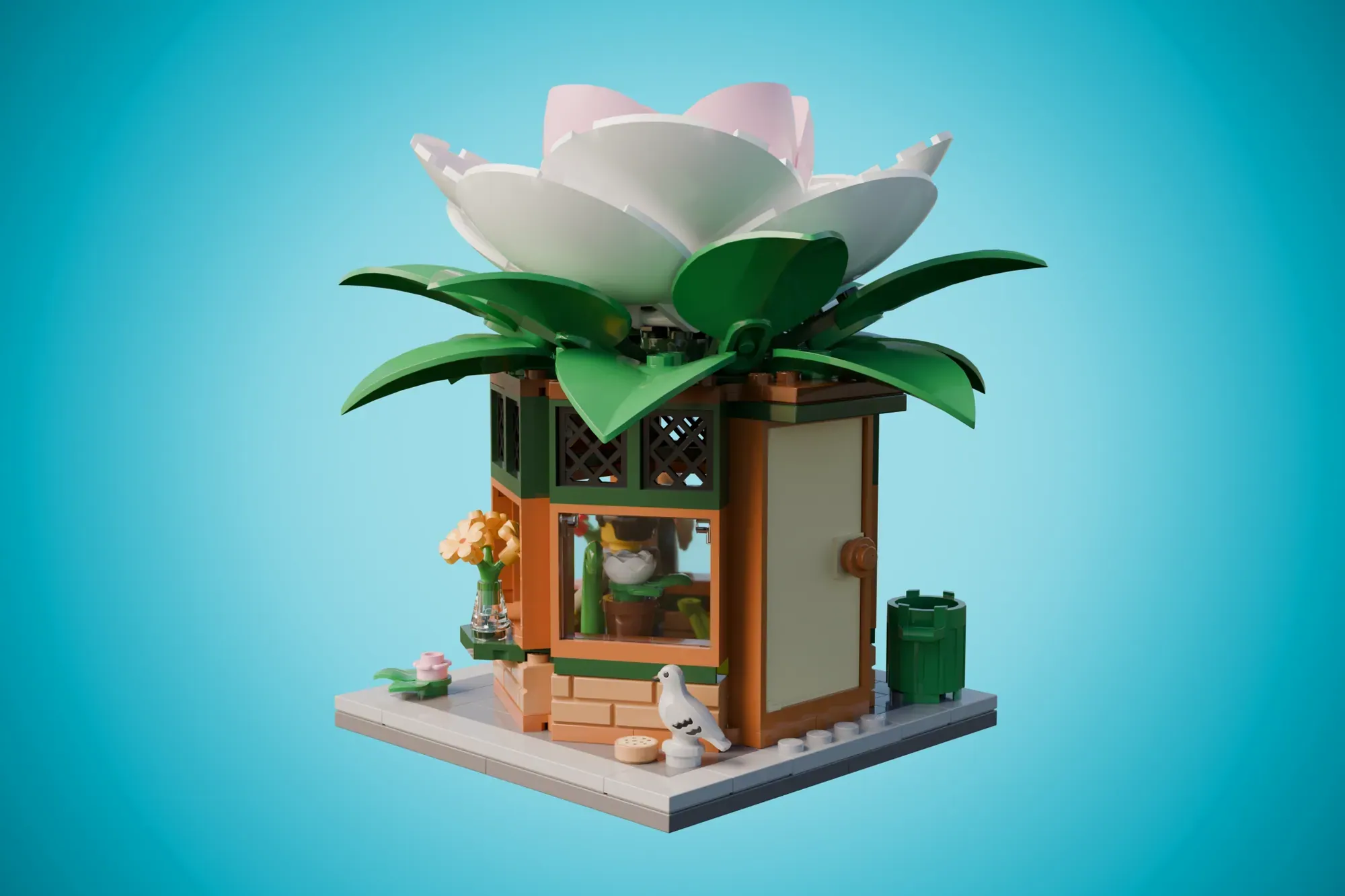 Flower Kiosk | LEGO® Ideas
