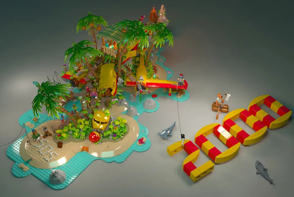 LEGO IDEAS - TaleSpin Seaduck Meeting Seagull