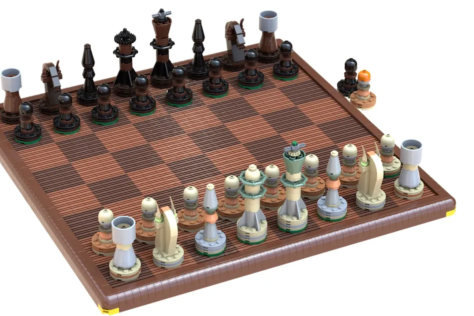 Cool Lego Chess Boards