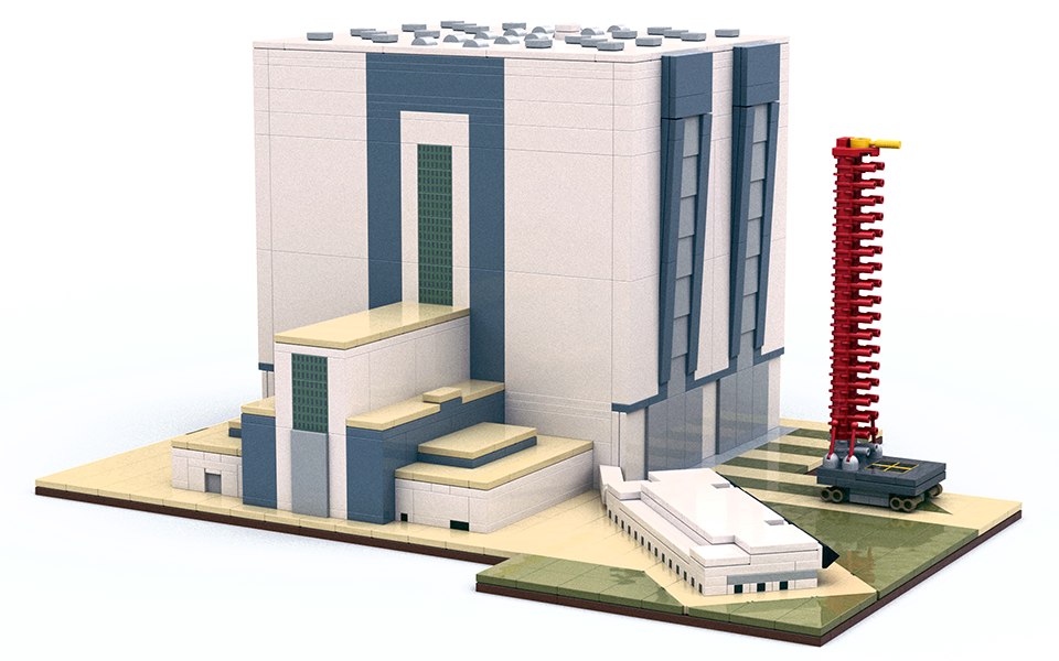 LEGO IDEAS - NASA Vehicle Assembly Building (1:900)