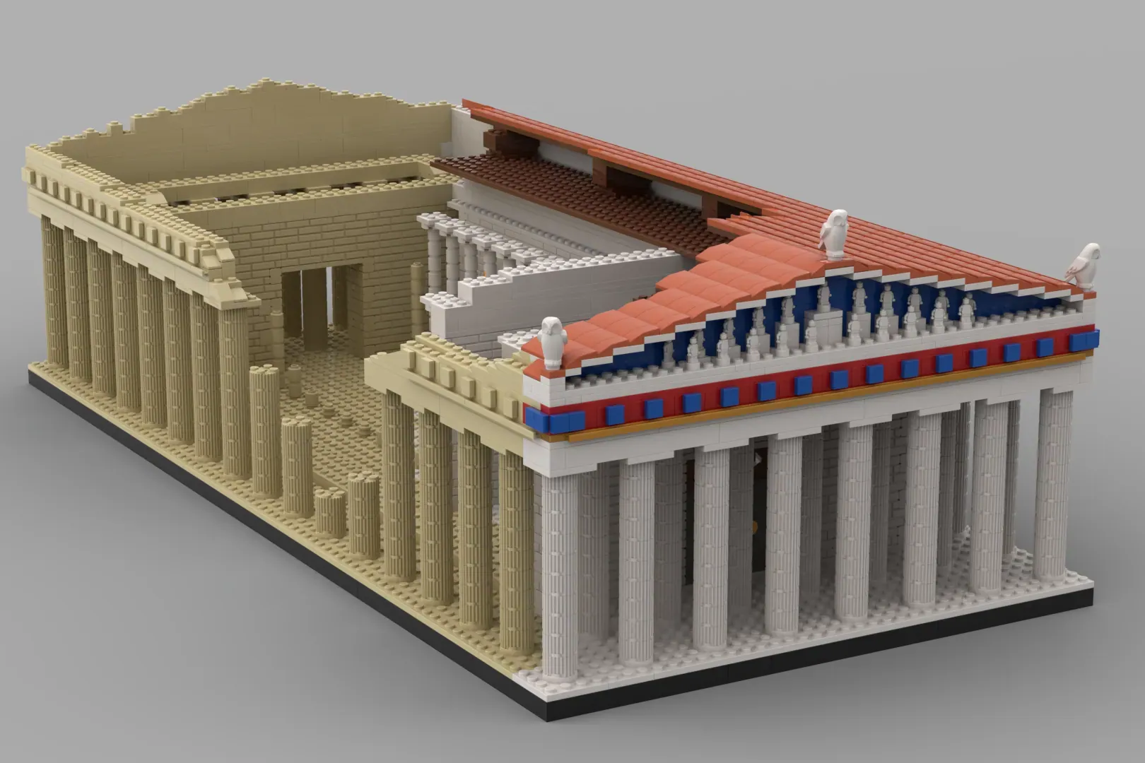 Parthenon: Now and Then | LEGO® Ideas