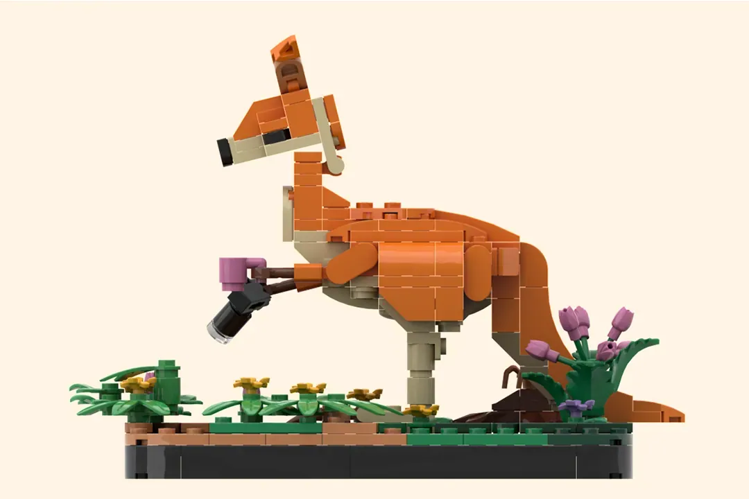 Kangaroo Display Habitat | LEGO® Ideas