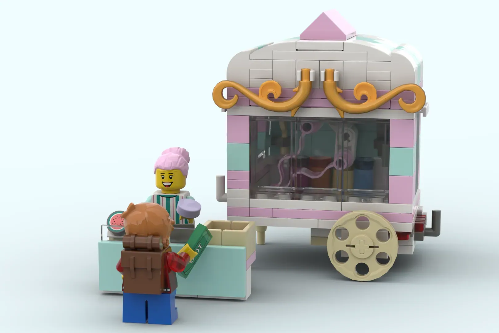 Saltwater Taffy Cart | LEGO® Ideas