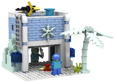Megaman: Iceman Stage | LEGO® Ideas