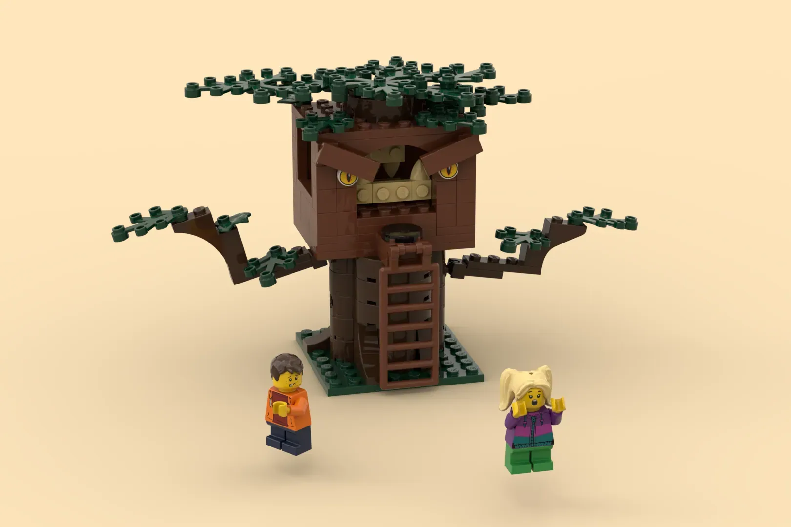 The Terrifying Transforming Treehouse | LEGO® Ideas