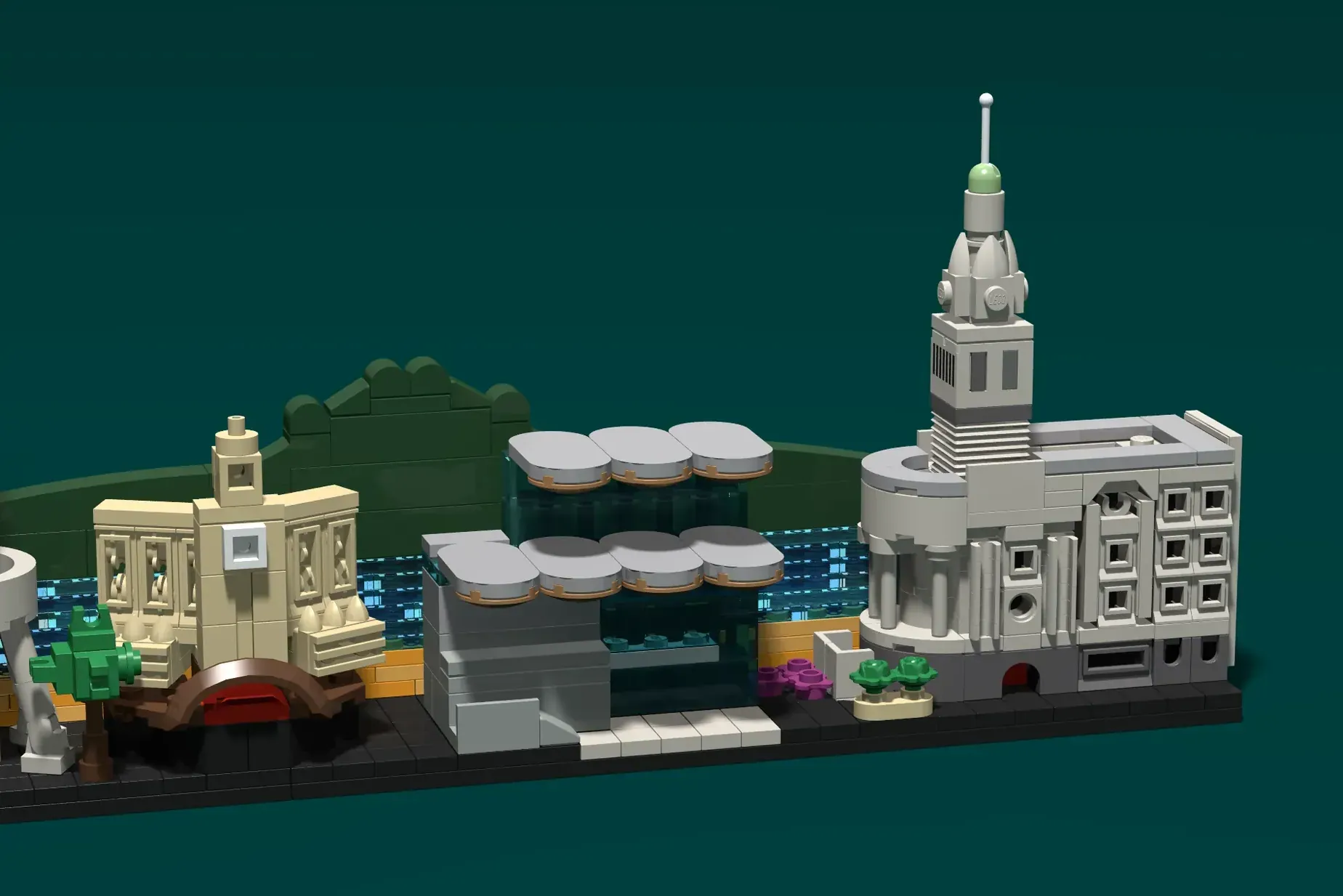 Auckland City Skyline, New Zealand - LEGO Architecture | LEGO® Ideas