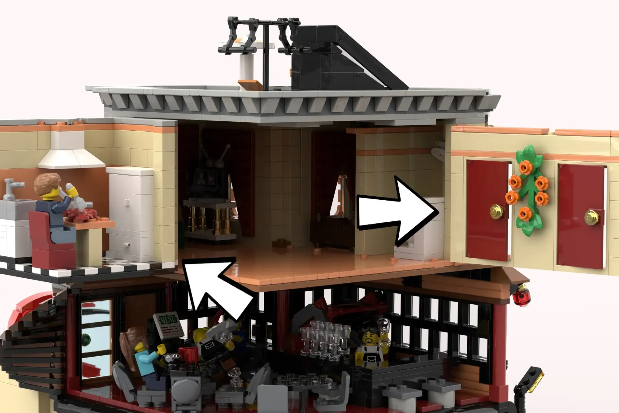The Dojo and the Chinese Restaurant | LEGO® Ideas
