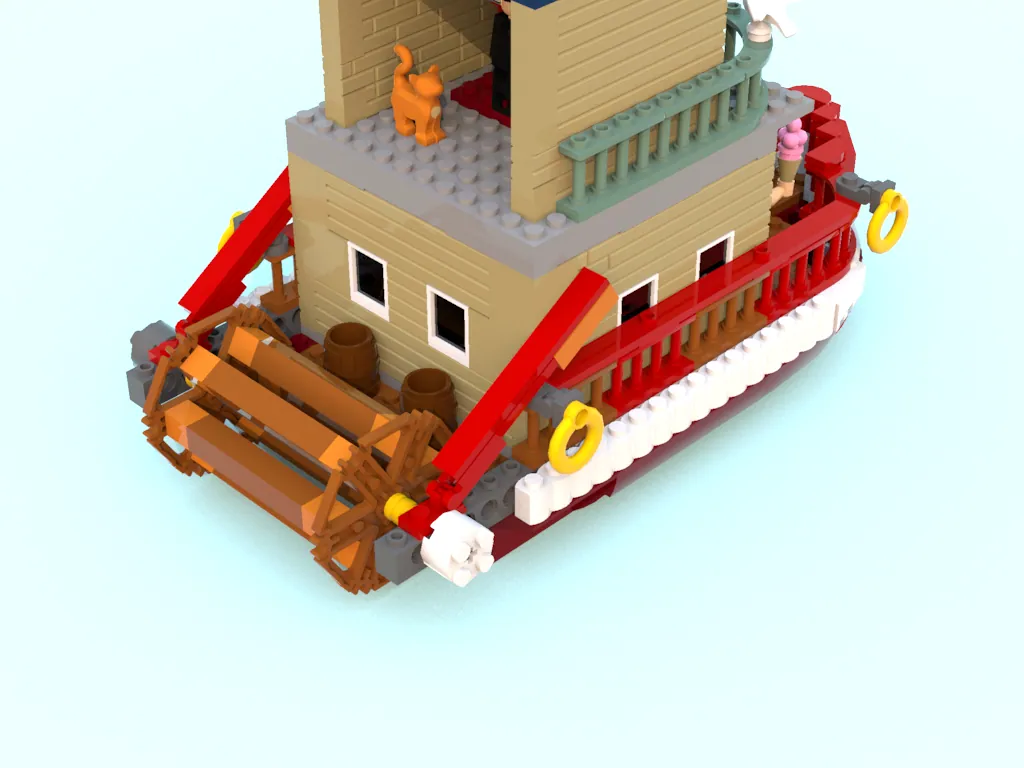Paddle Steamer | LEGO® Ideas