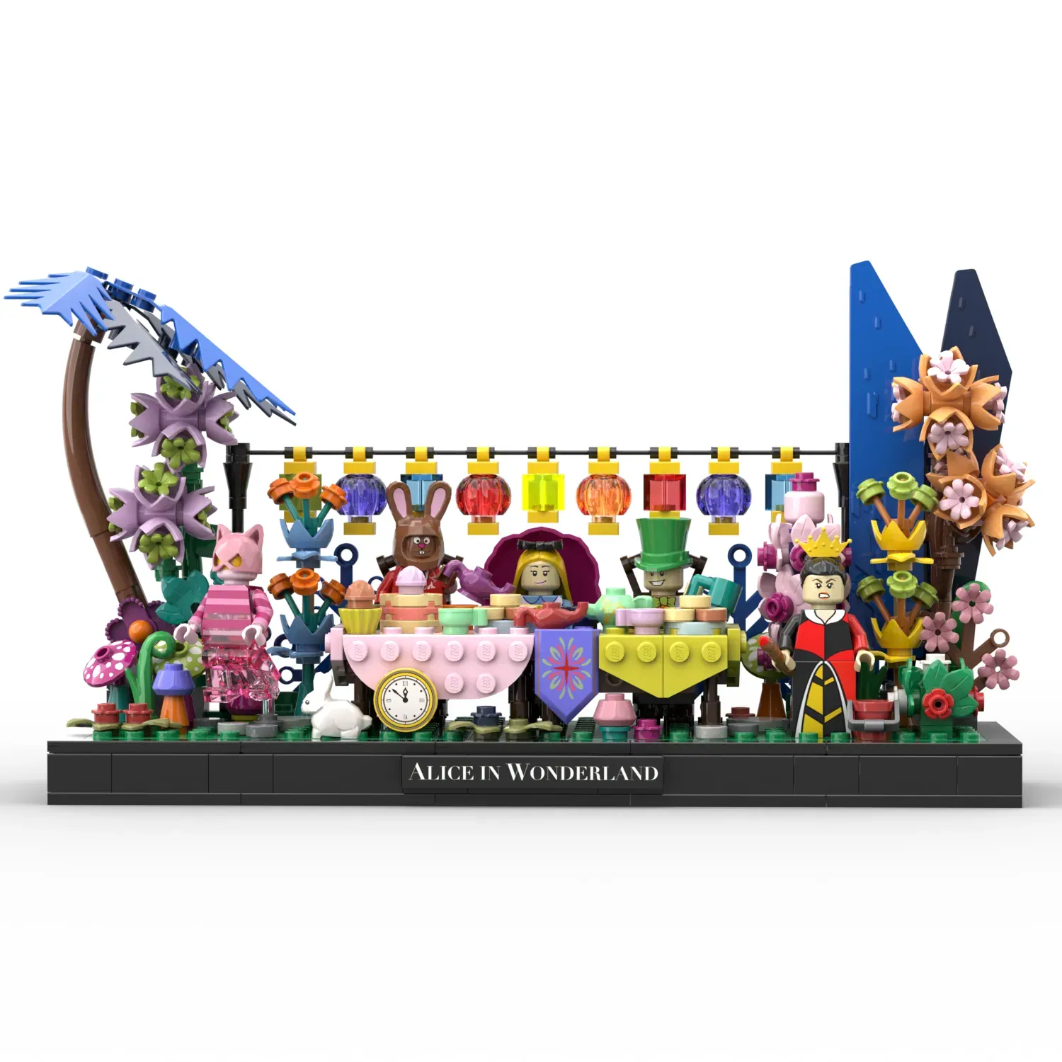 Alice in wonderland mini figures store