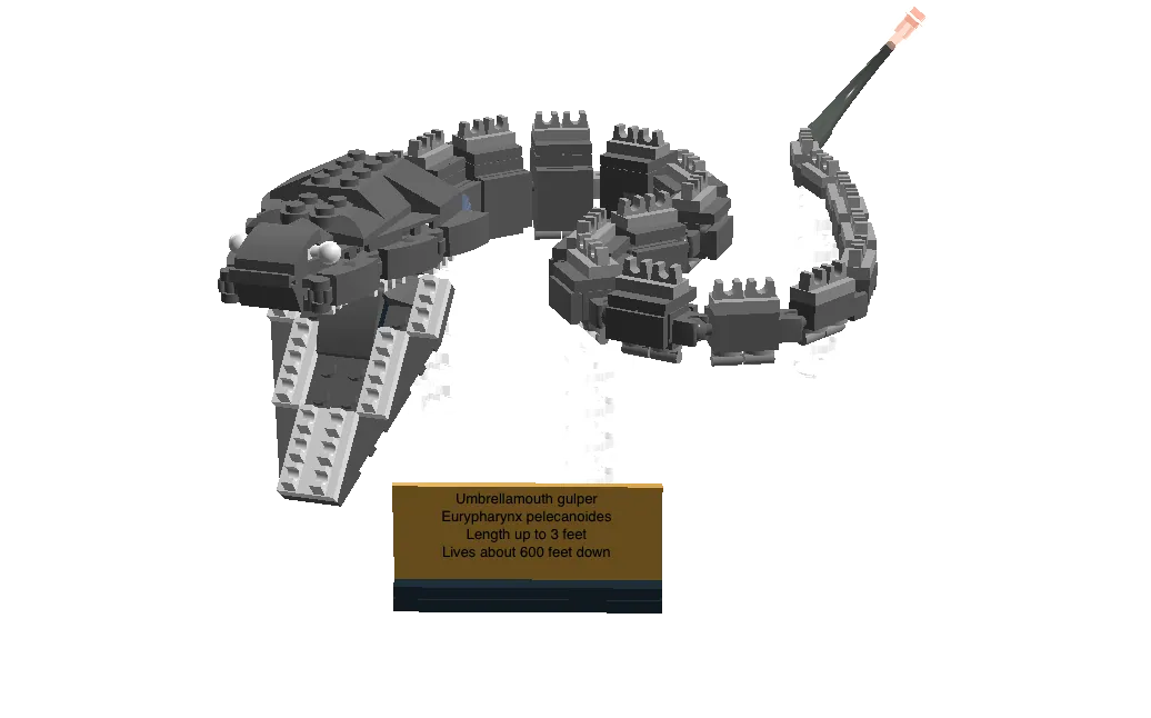 Umbrellamouth Gulper Eel | LEGO® Ideas