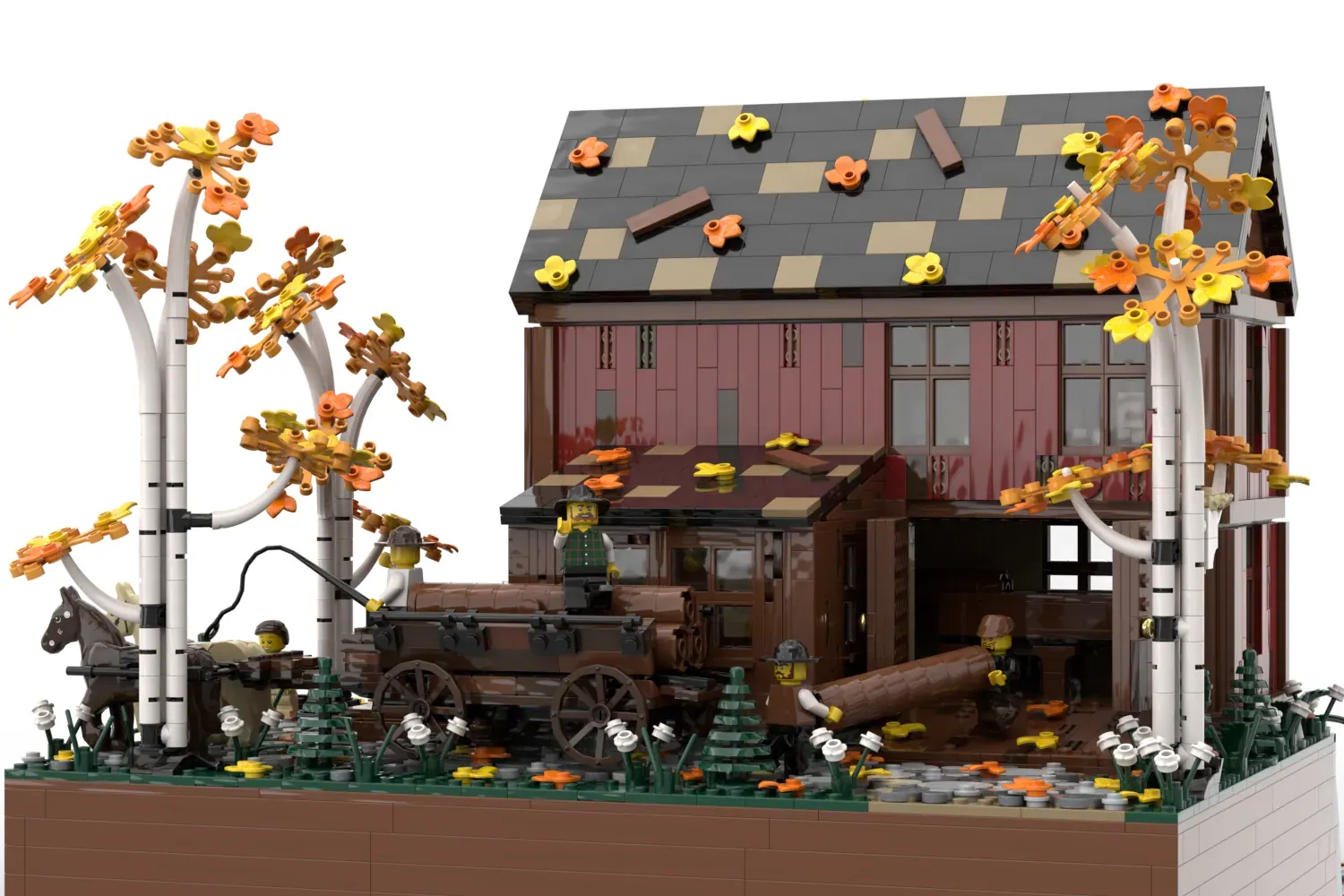 The Western Sawmill | LEGO® Ideas