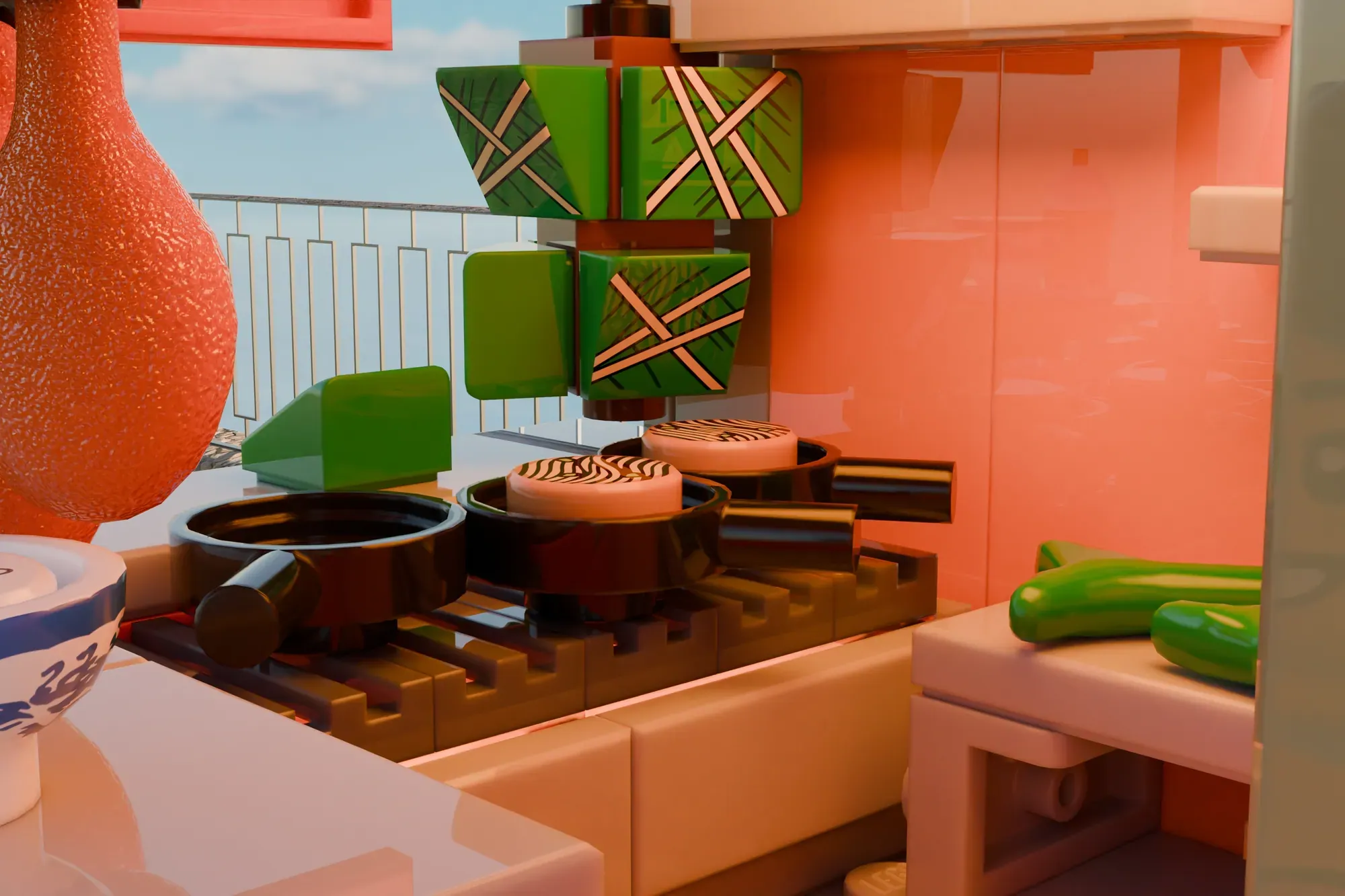 Hawker Food Stall | LEGO® Ideas