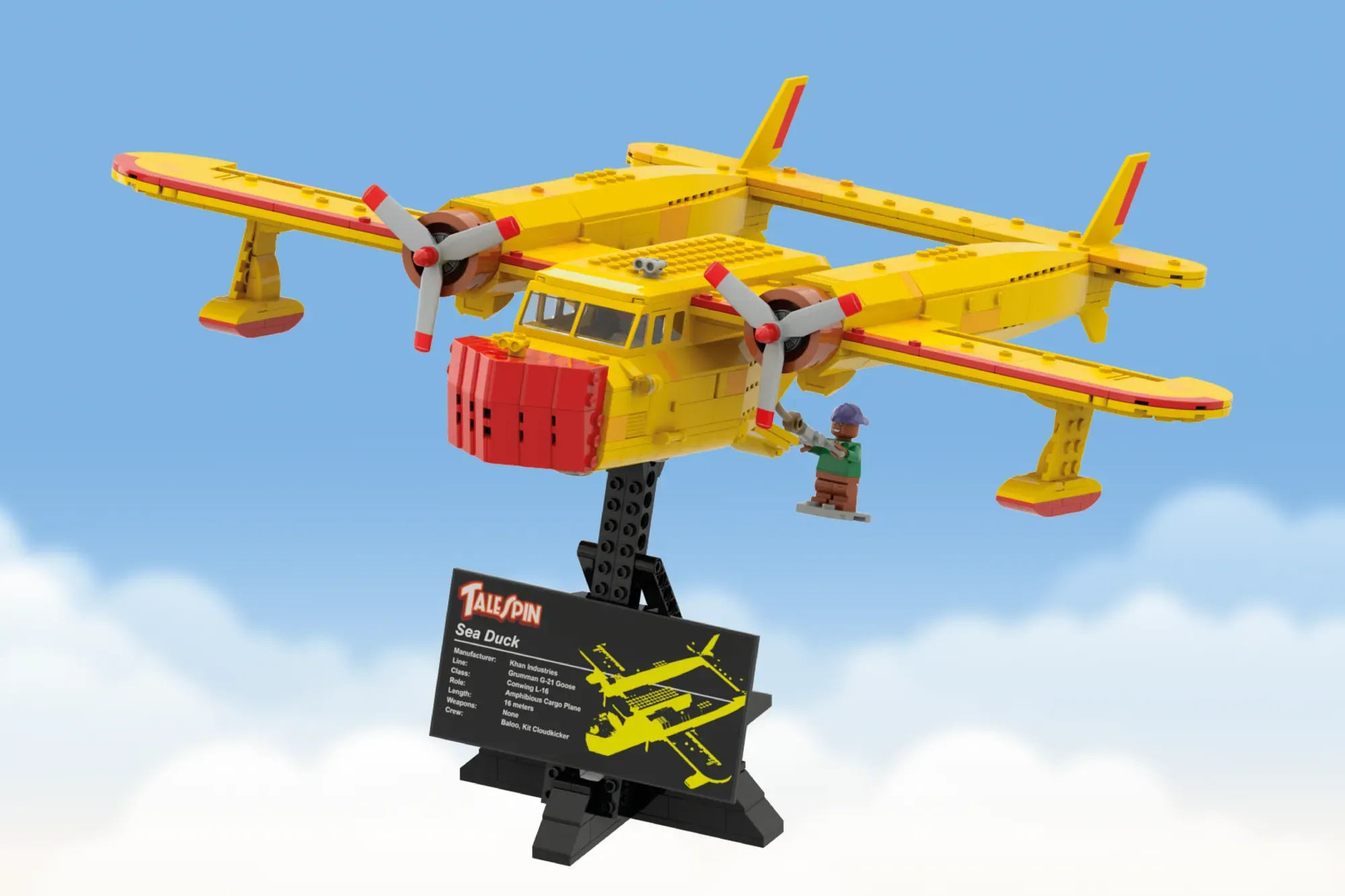 TaleSpin - Sea Duck vs. Tri-Wing Terror | LEGO® Ideas